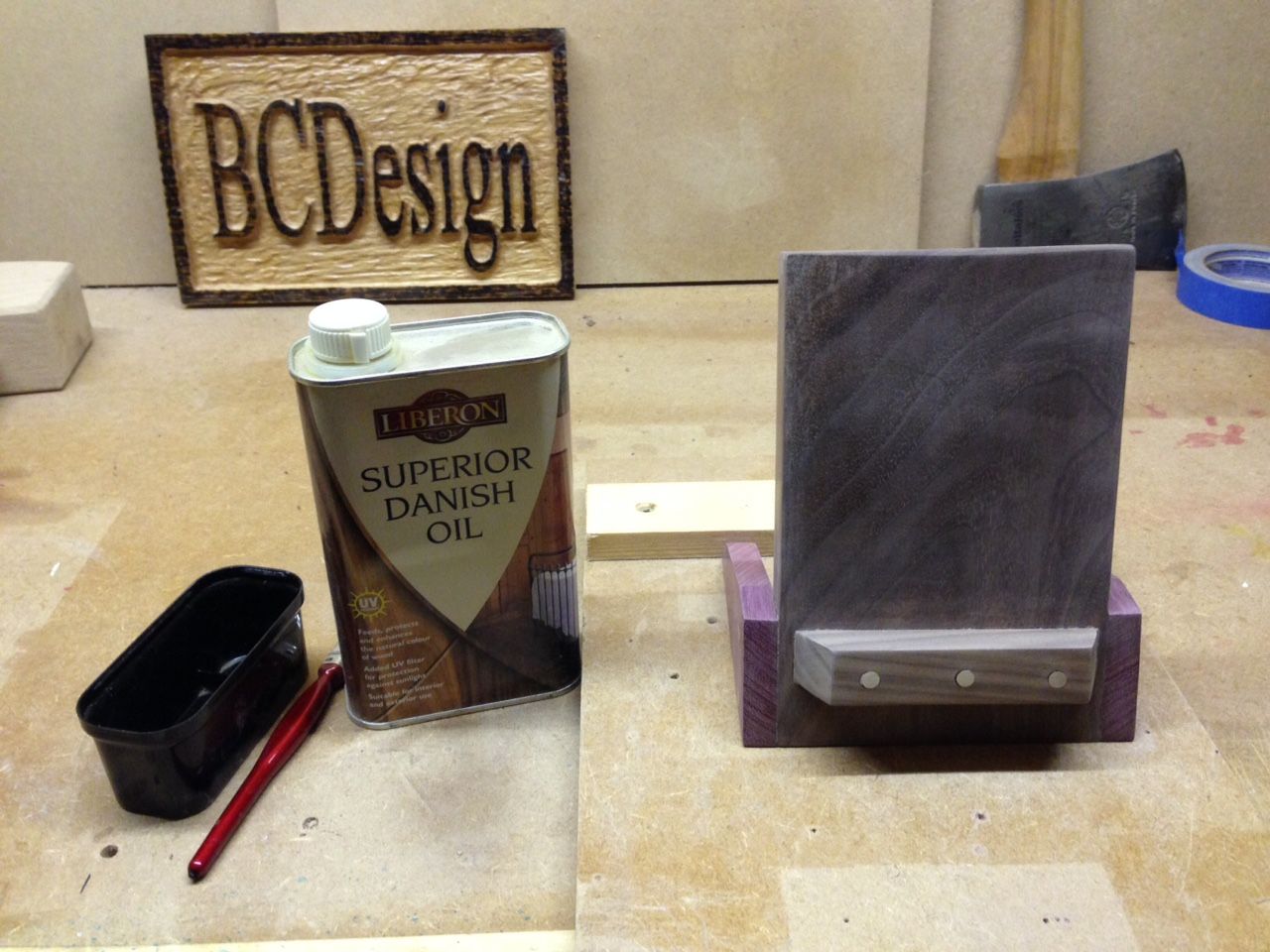 Brass Dowel Tablet Stand (3 Materials) : 8 Steps (with Pictures ...