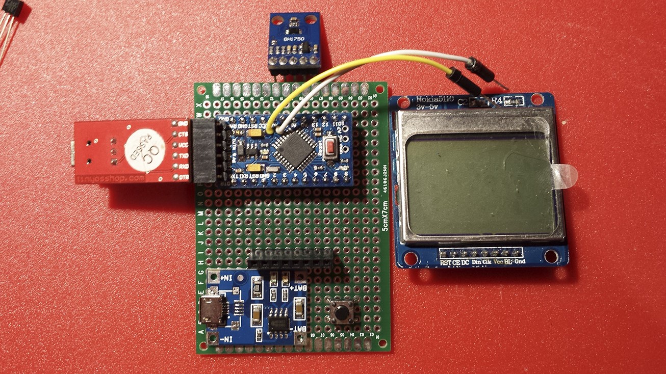 Mini Arduino Lux Meter : 6 Steps (with Pictures) - Instructables