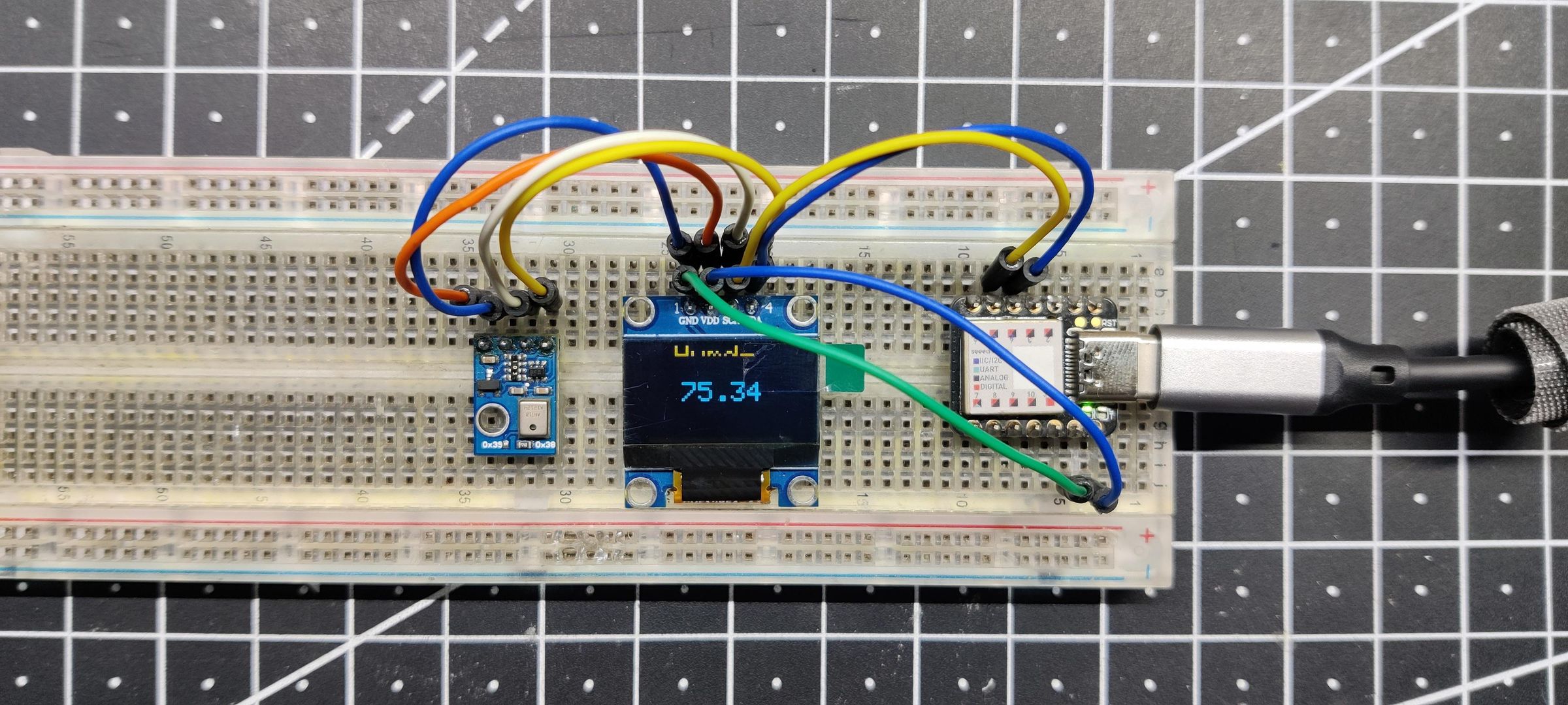 Live TEMP Meter With XIAO and AHT10 : 11 Steps (with Pictures ...
