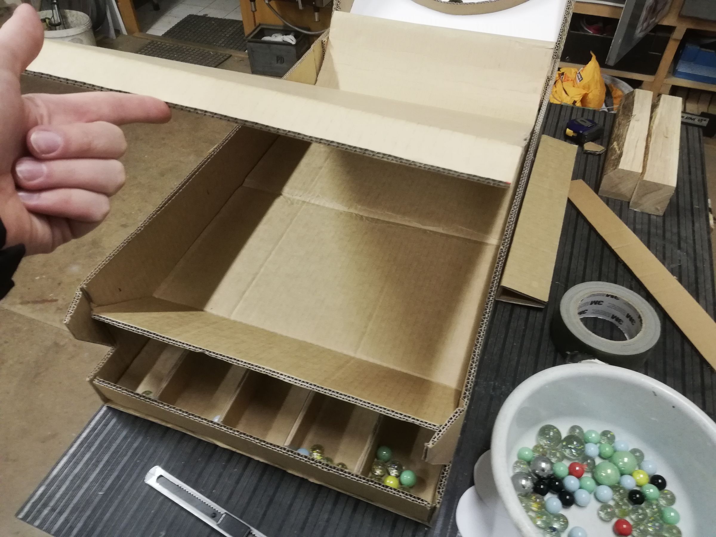 Skee Ball From Cardboard : 8 Steps (with Pictures) - Instructables