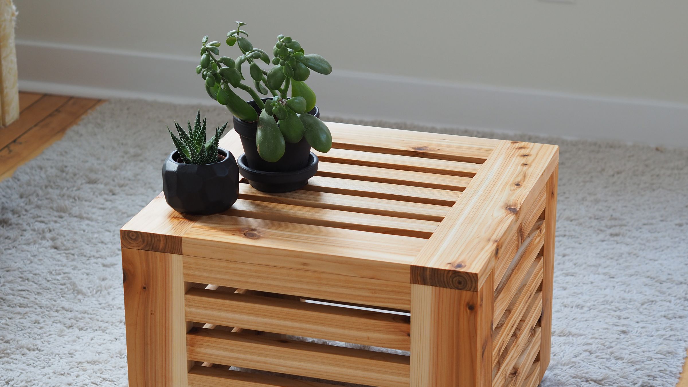 Slatted Cube Table : 8 Steps (with Pictures) - Instructables