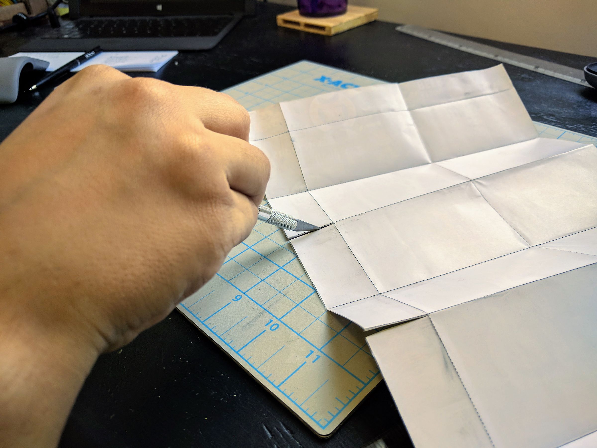 Minimalist Plastic Paper Wallet and Card Holder : 9 Steps (with ...