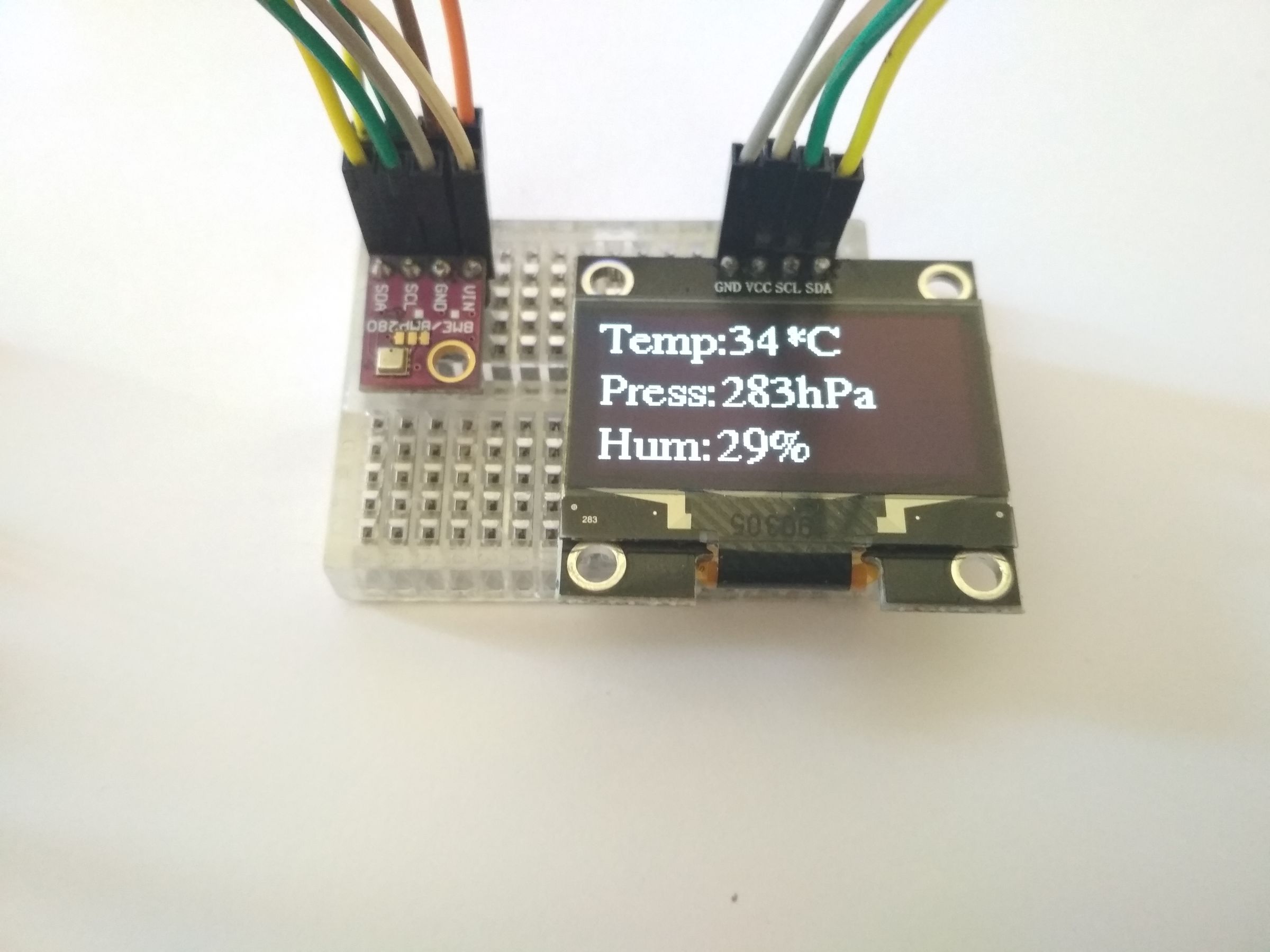 Room Weather Station Using Arduino & BME280 : 4 Steps - Instructables