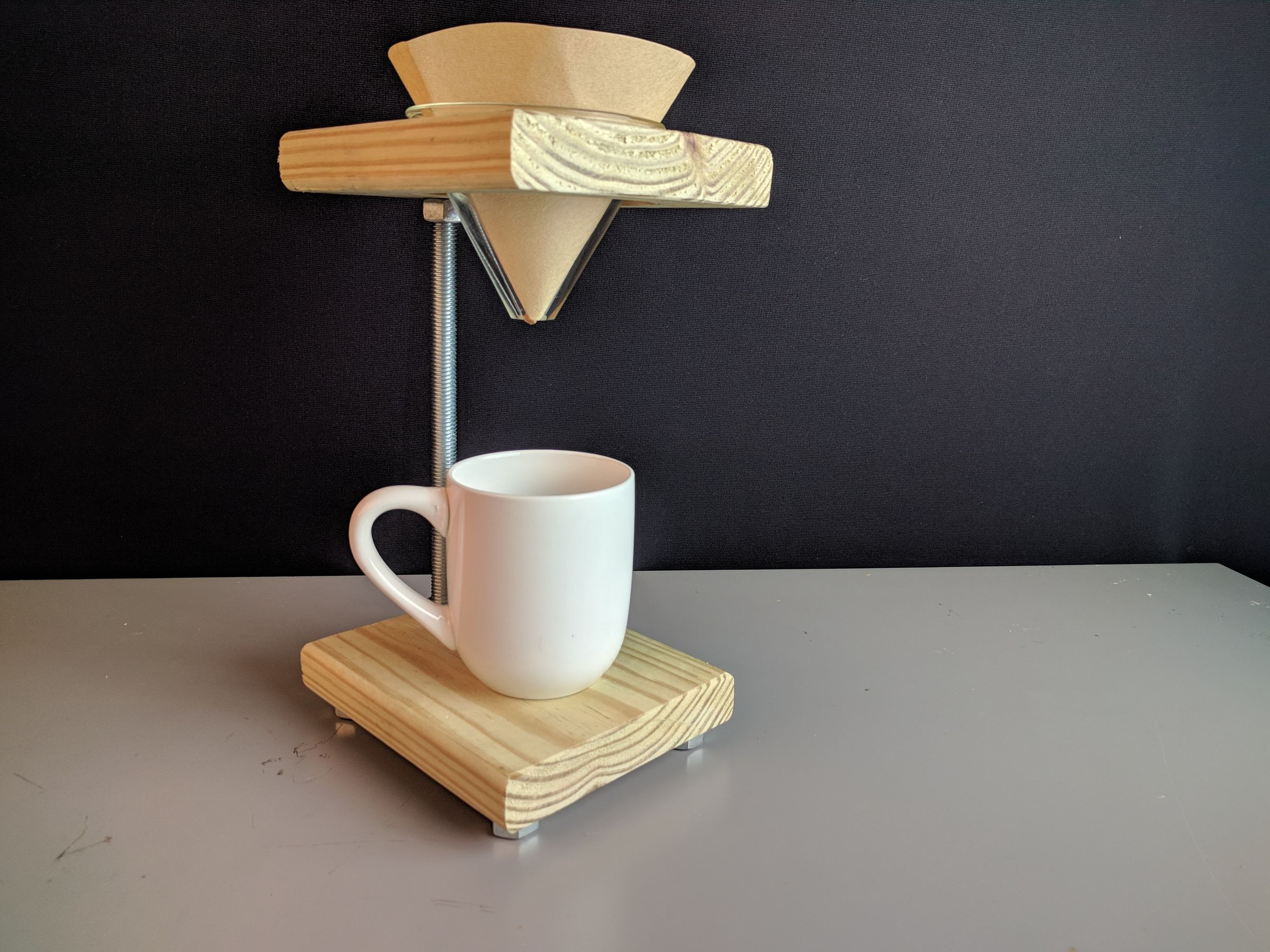 Simple Pour Over Coffee Stand : 6 Steps (with Pictures) - Instructables