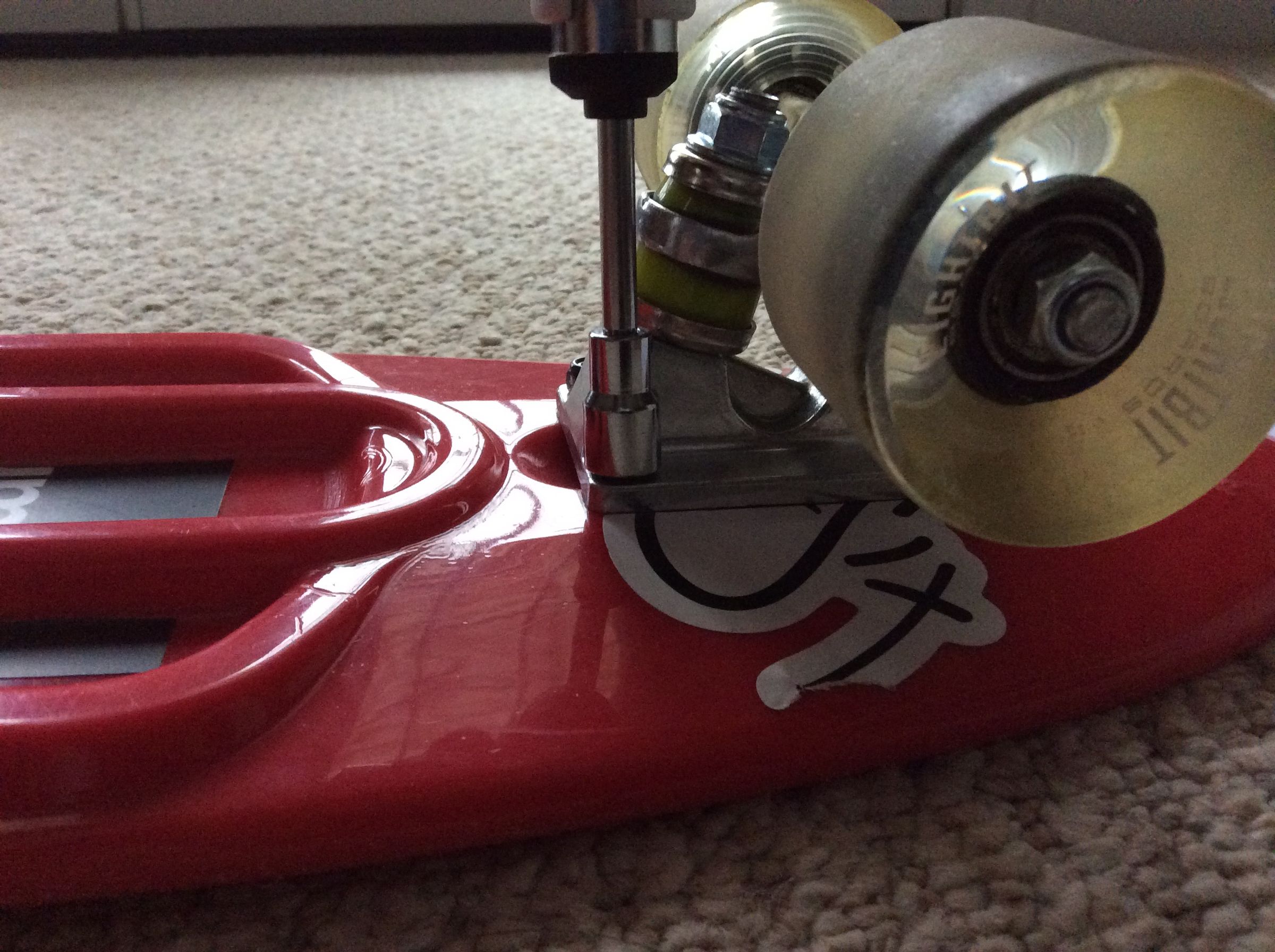Snowboard/Snowskate From a Skateboard Deck : 8 Steps - Instructables