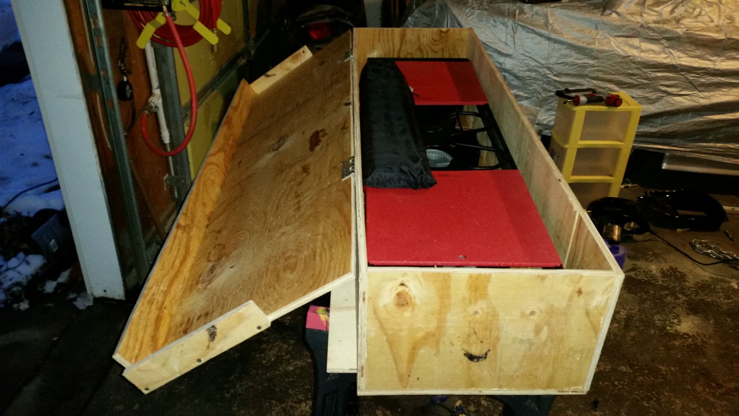 Wooden Truck Tool Box