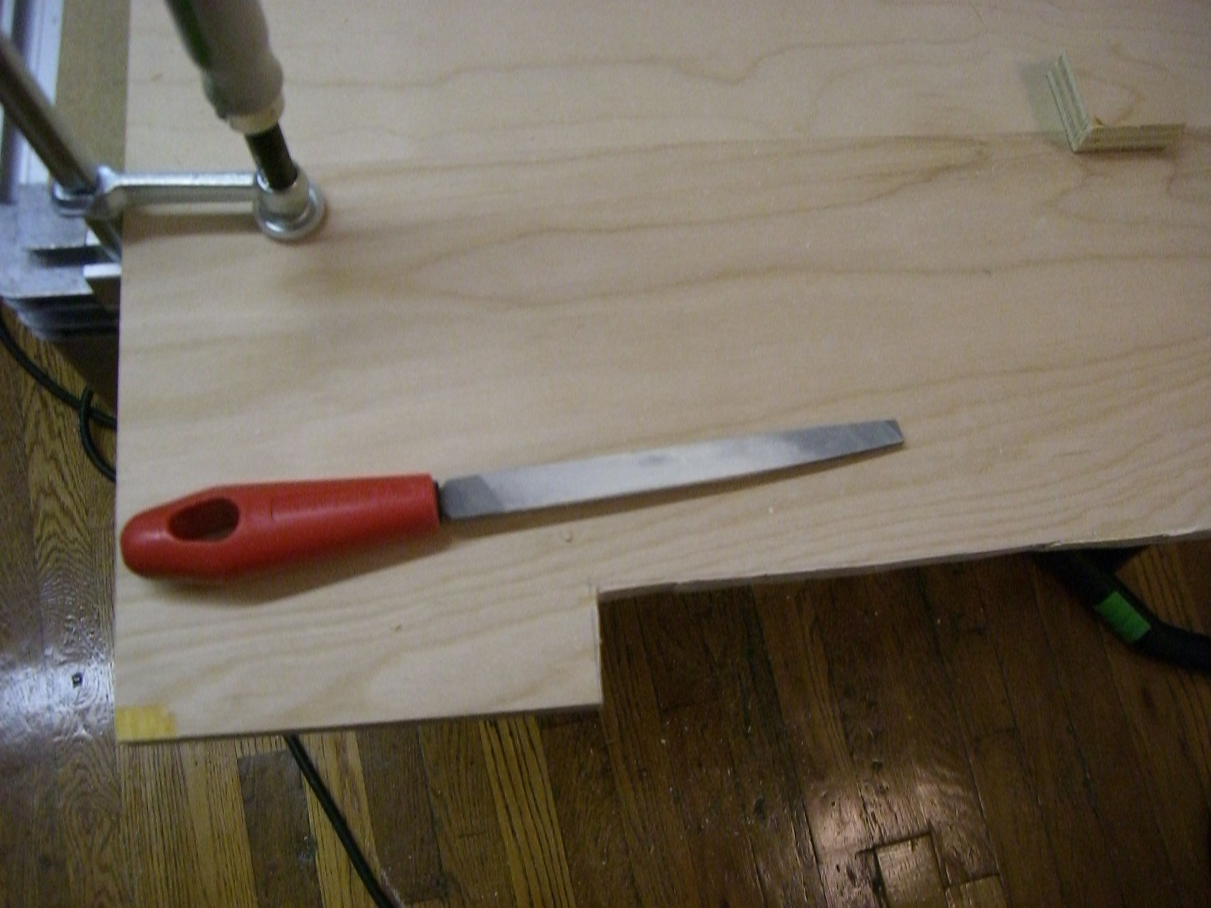 Pack Flat Plywood Desk : 9 Steps (with Pictures) - Instructables