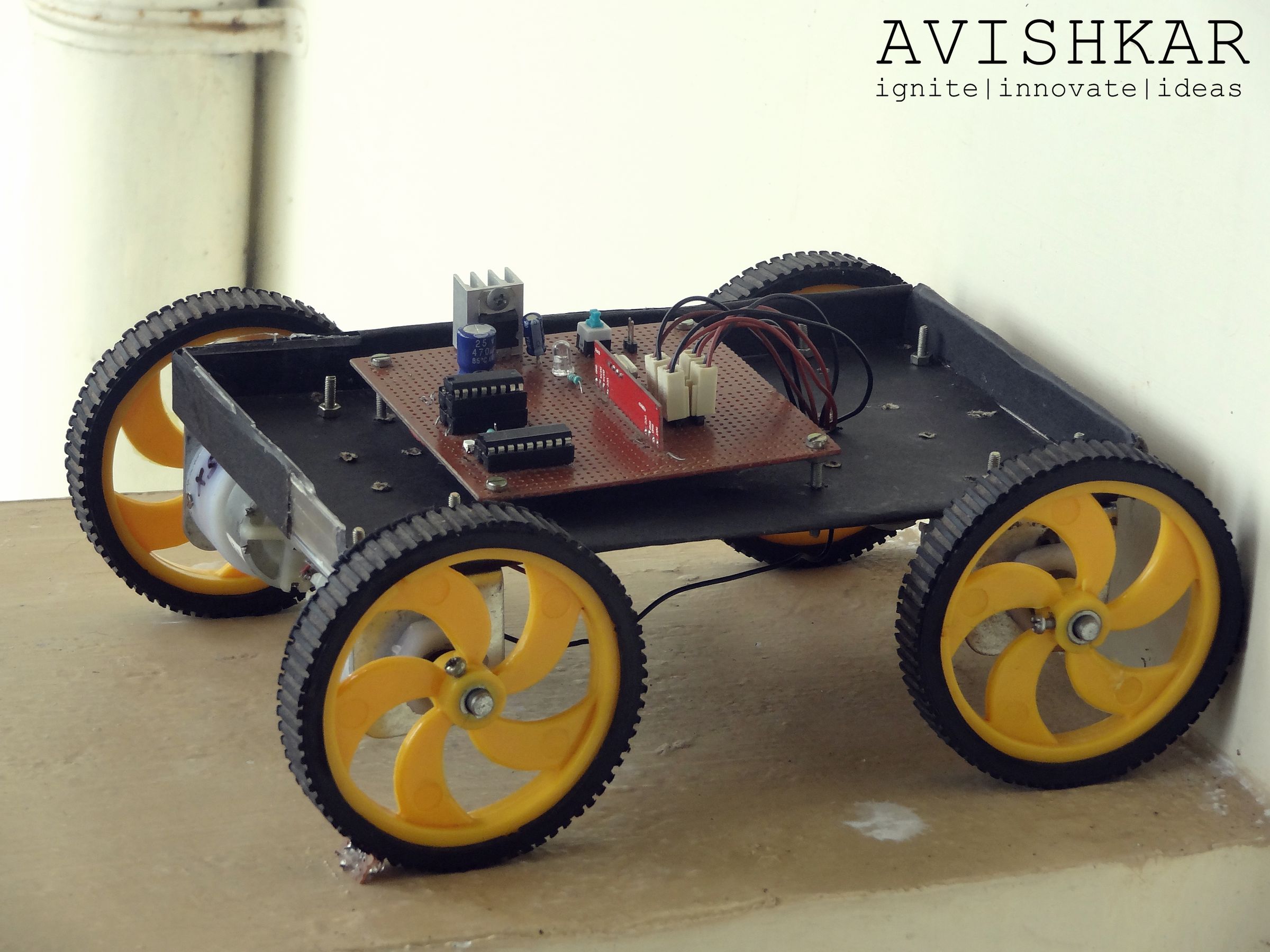 REMOTE CONTROL CAR a PIECE OF CAKE : 10 Steps - Instructables