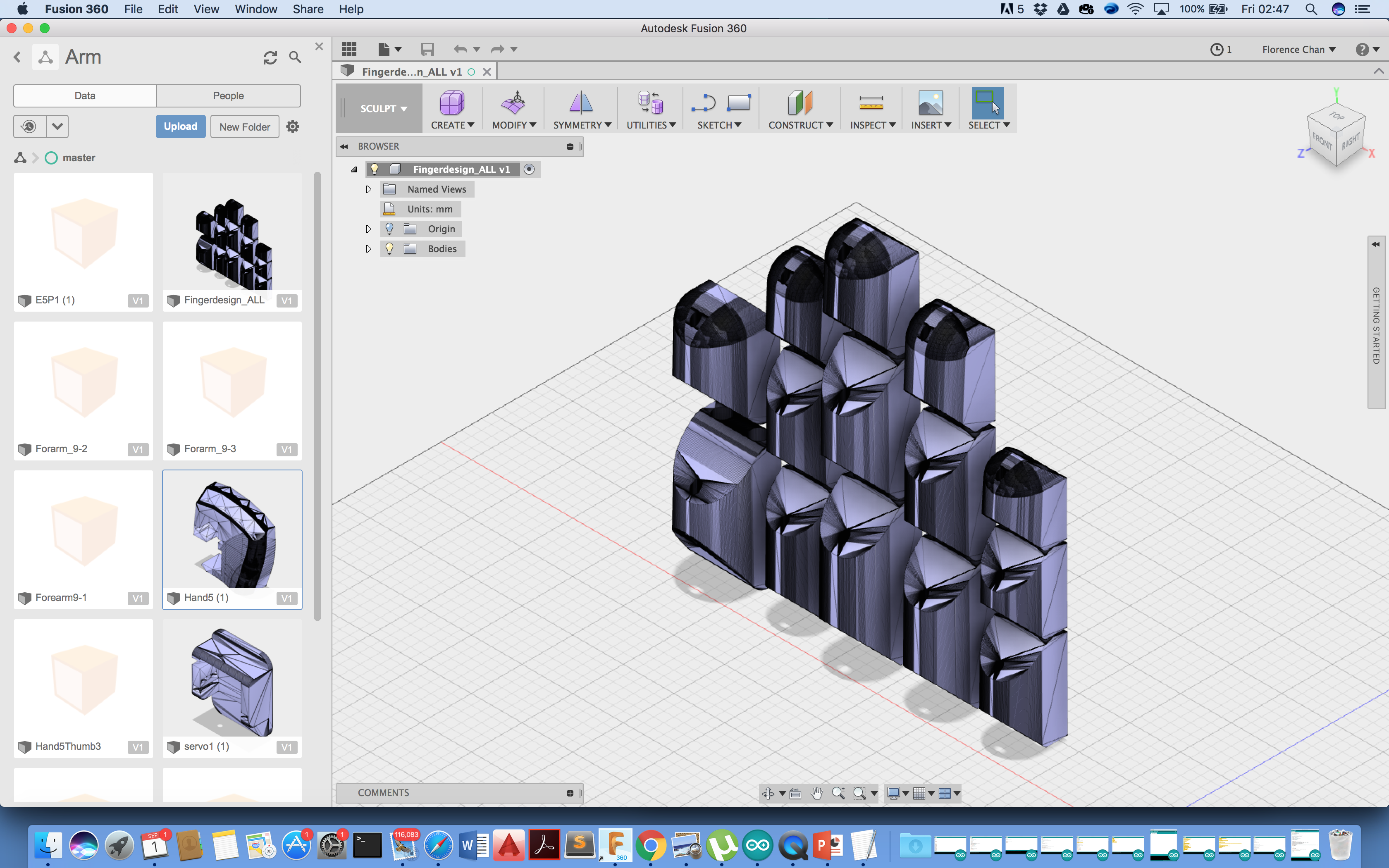 3D Printed Robotic Hand With Bluetooth Control : 18 Steps (with ...