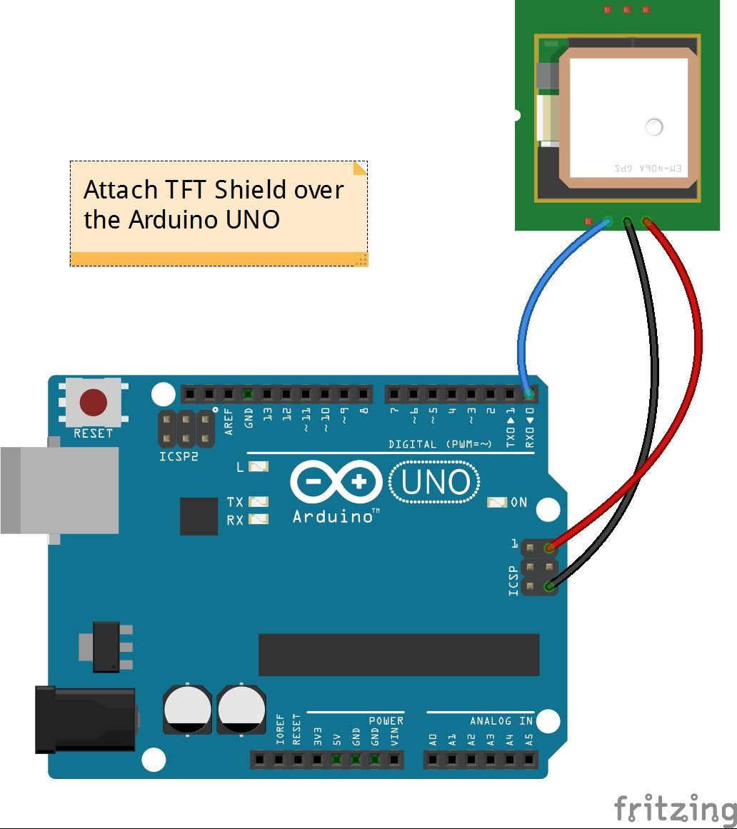 GPS Clock With TFT and Arduino : 11 Steps - Instructables