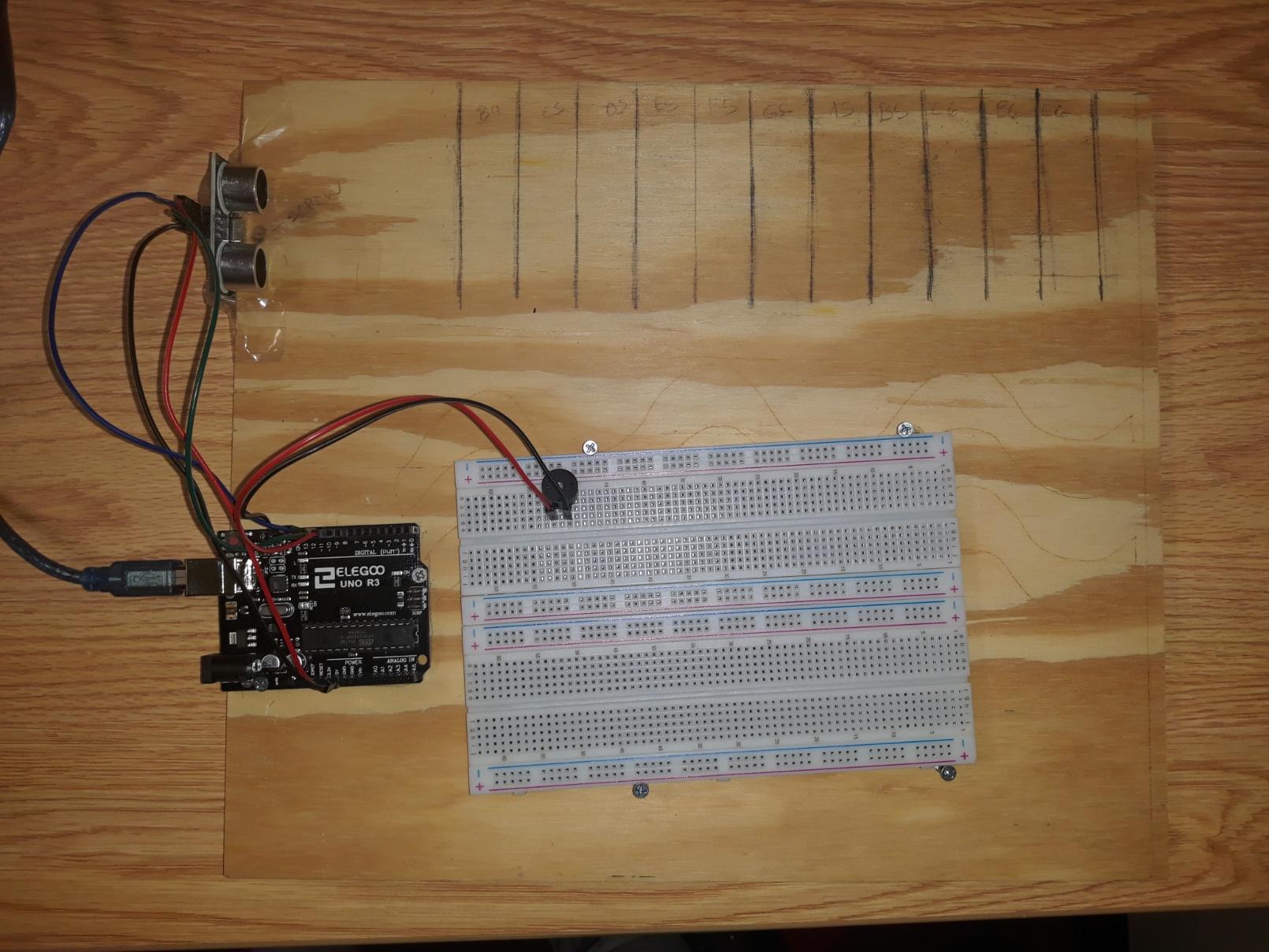 How to Make a Basic Ultrasensor Keyboard Prototype With Arduino : 14 ...