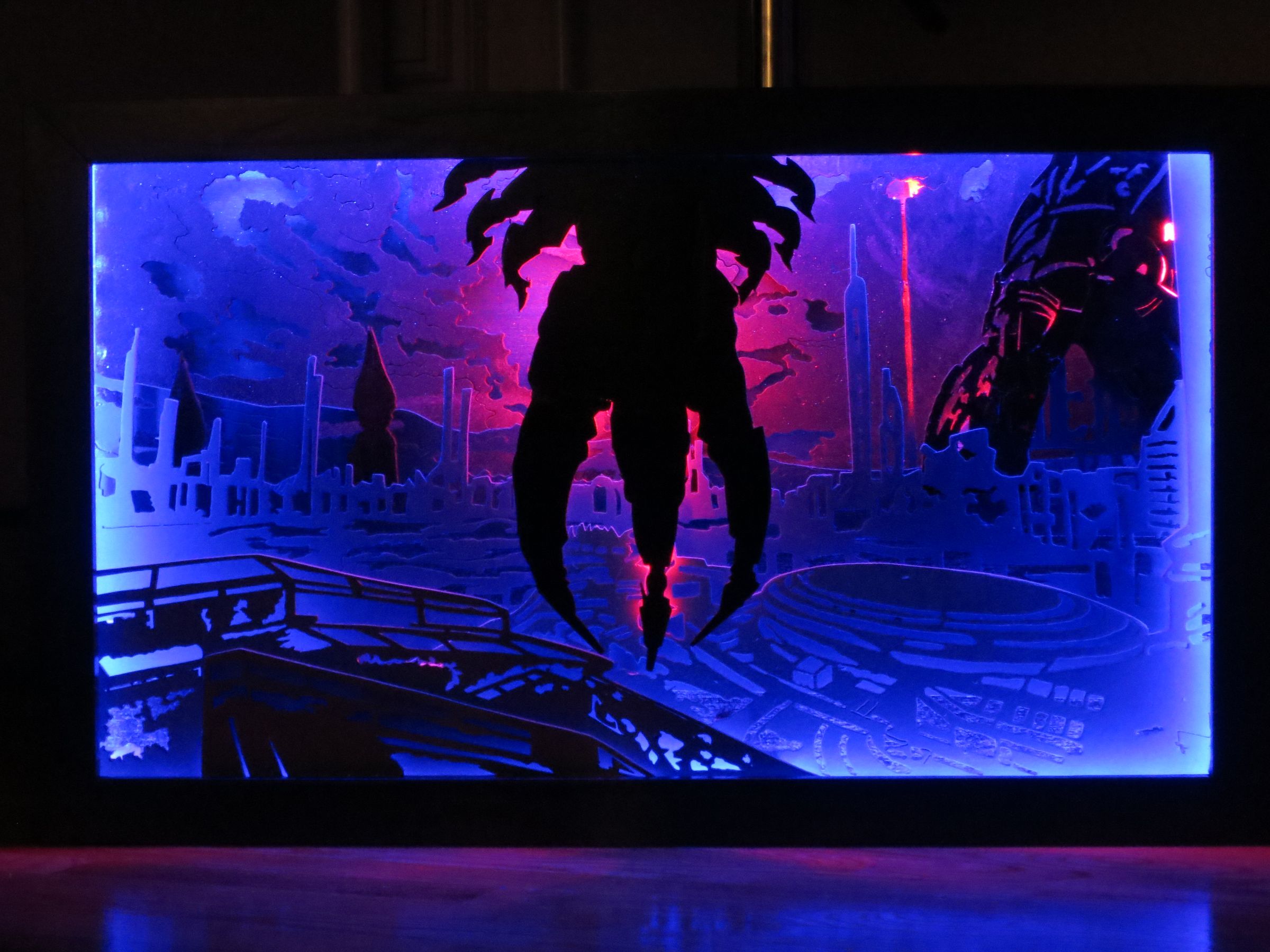 How to Create a 3D Paper Cut Light Box | DIY Project : 12 Steps (with ...