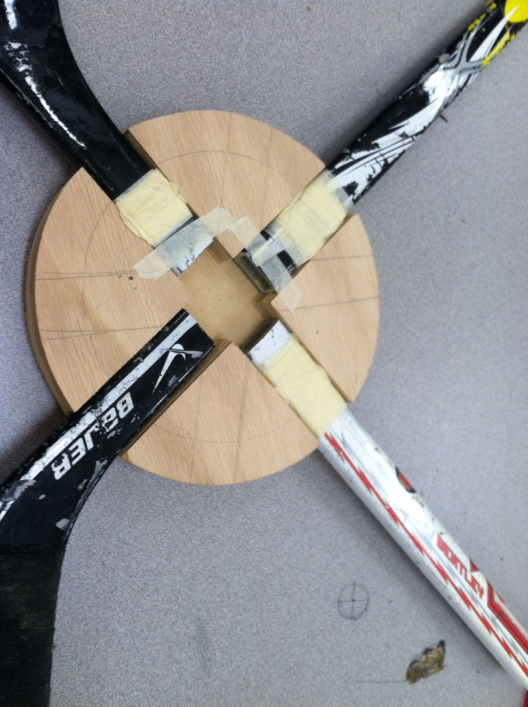 HOCKEY STICK CLOCK : 6 Steps - Instructables