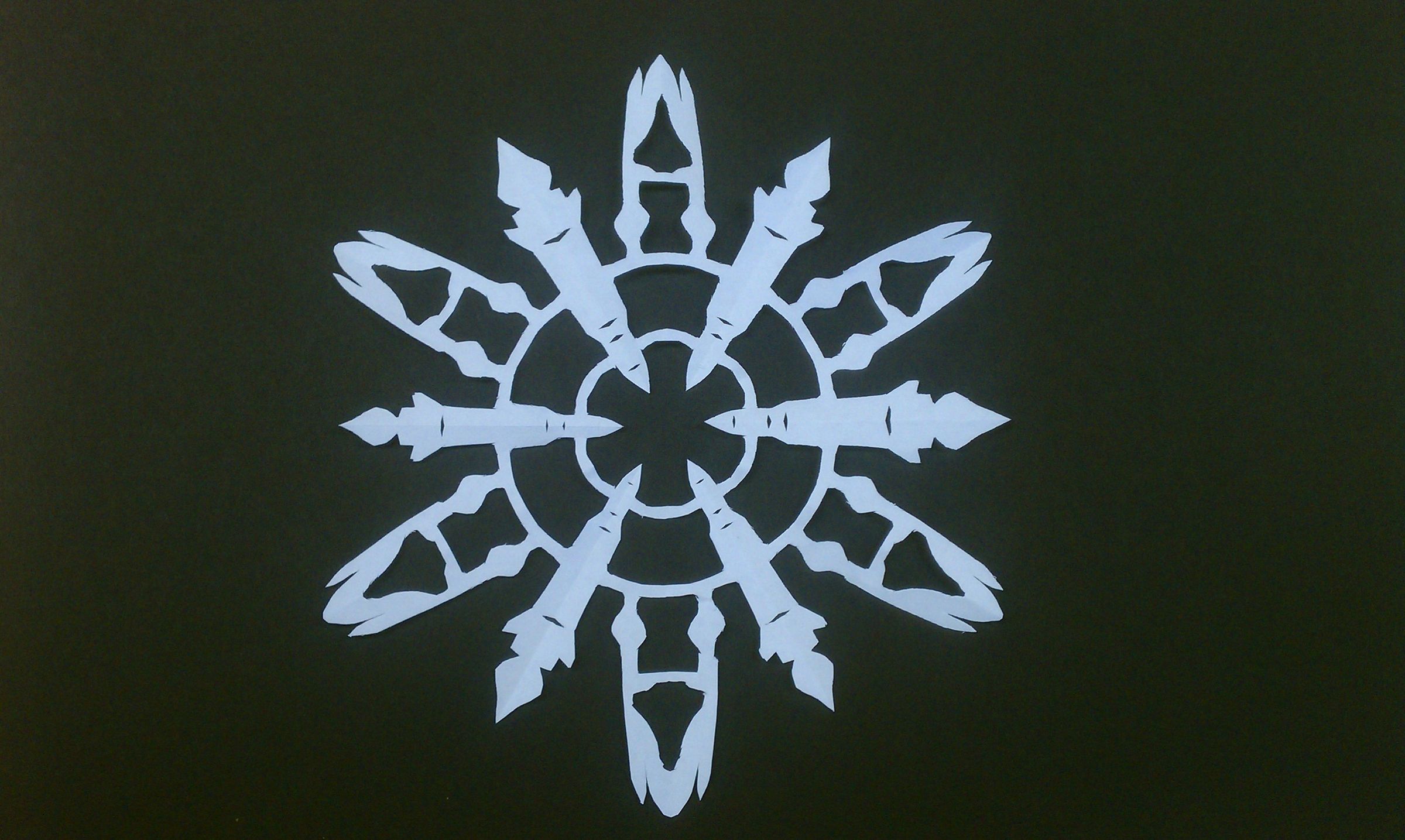 Better Paper Snowflakes : 4 Steps - Instructables