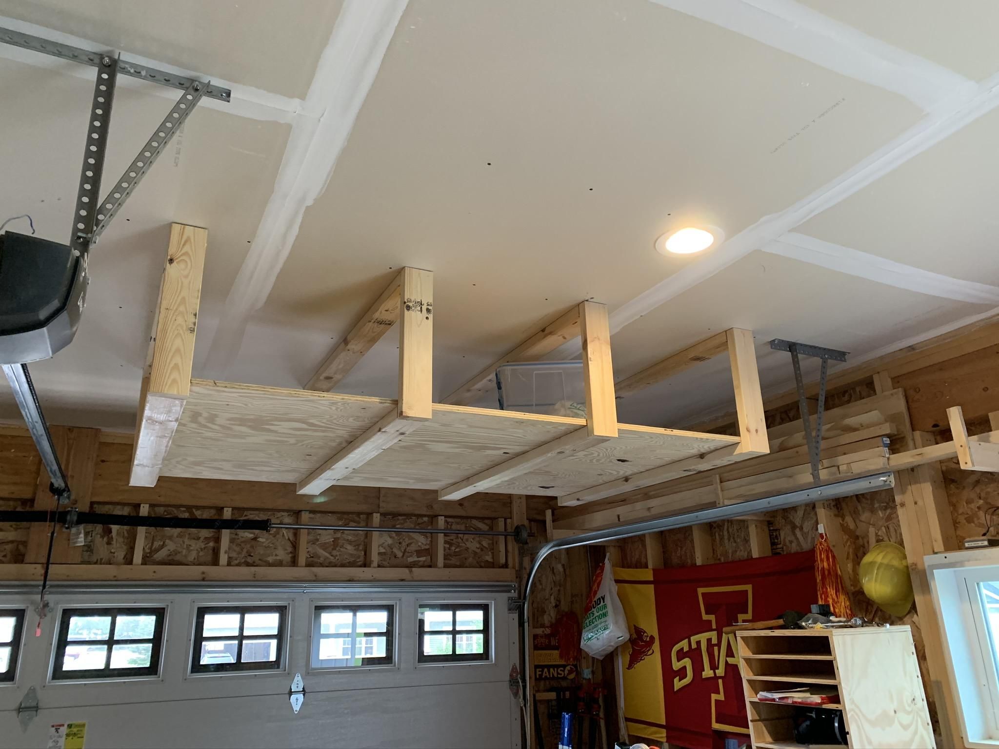 Enclosed Overhead Garage Storage : 12 Steps - Instructables