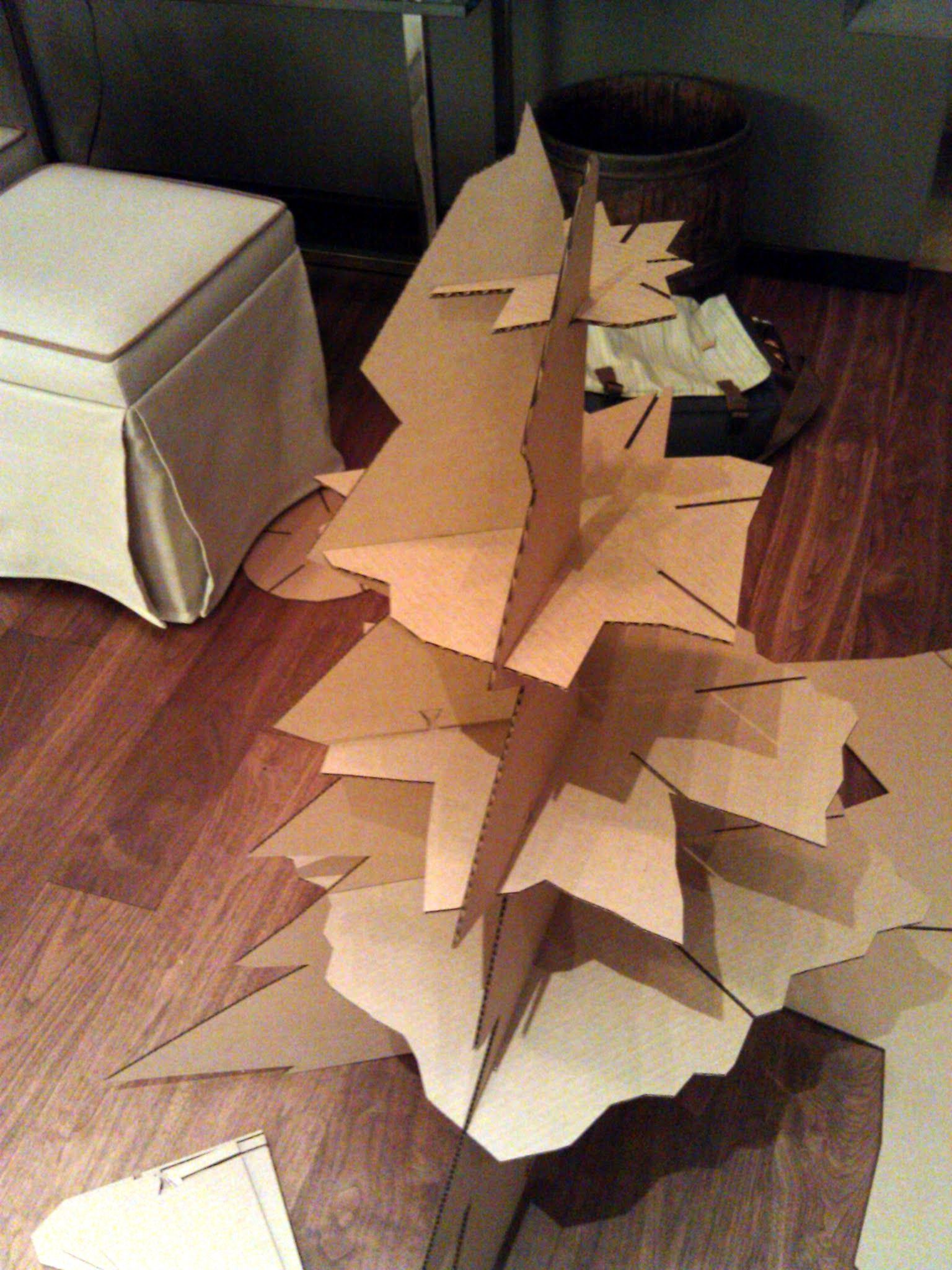 Cardboard Christmas Tree : 4 Steps (with Pictures) - Instructables