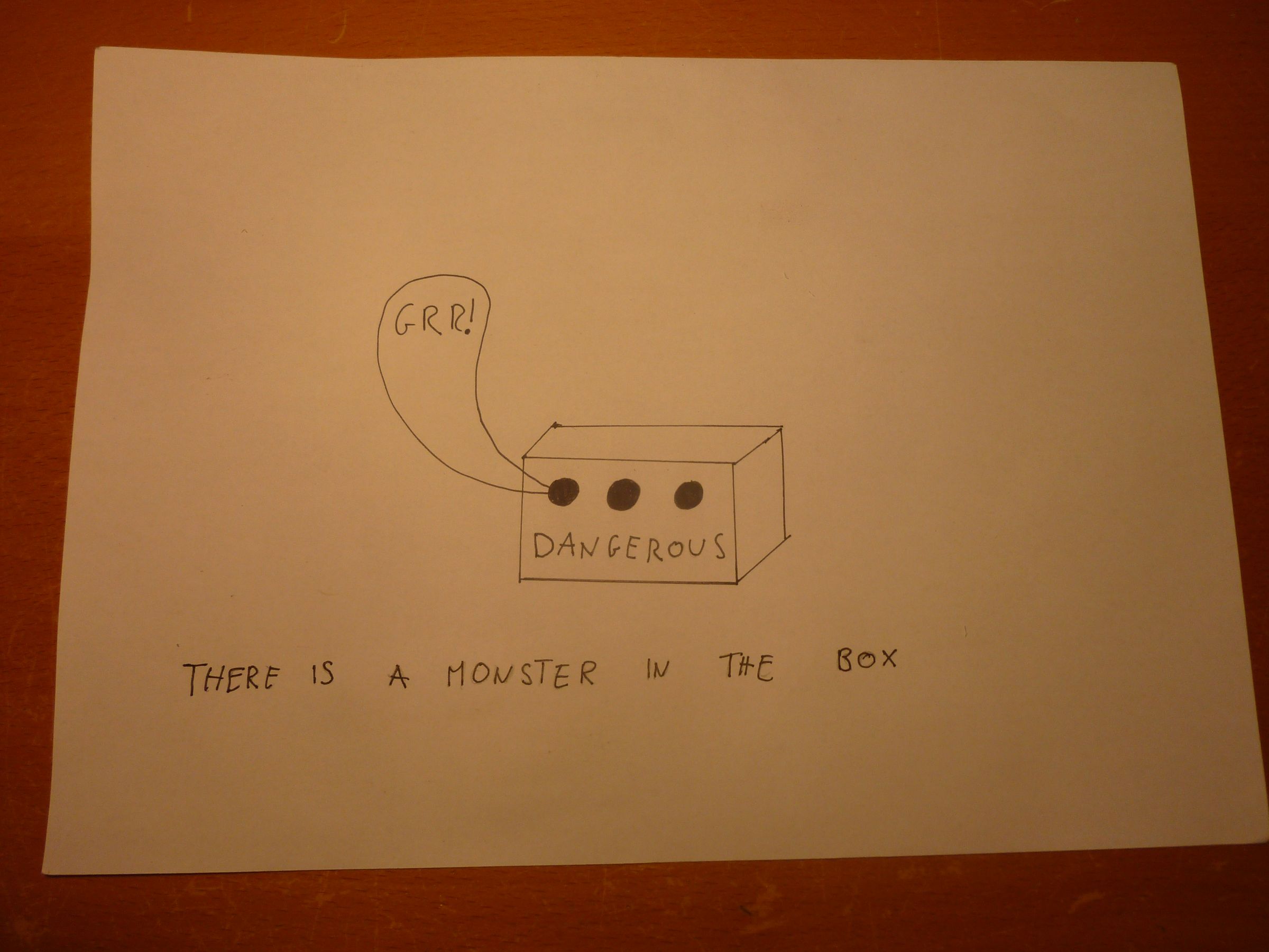 How to Draw a Scary Big Monster (in a Box) : 13 Steps - Instructables