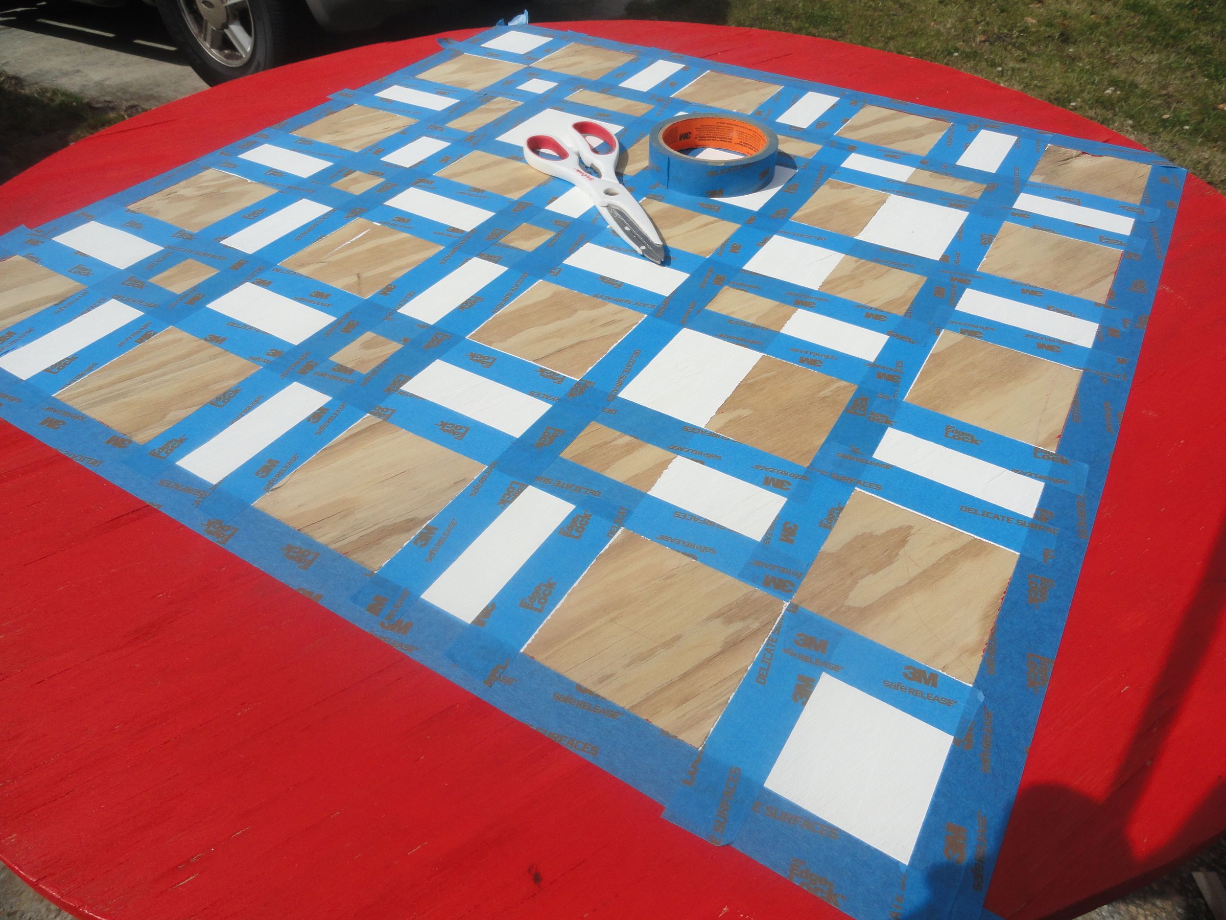 Outdoor Checkers/Chess Table : 12 Steps (with Pictures) - Instructables