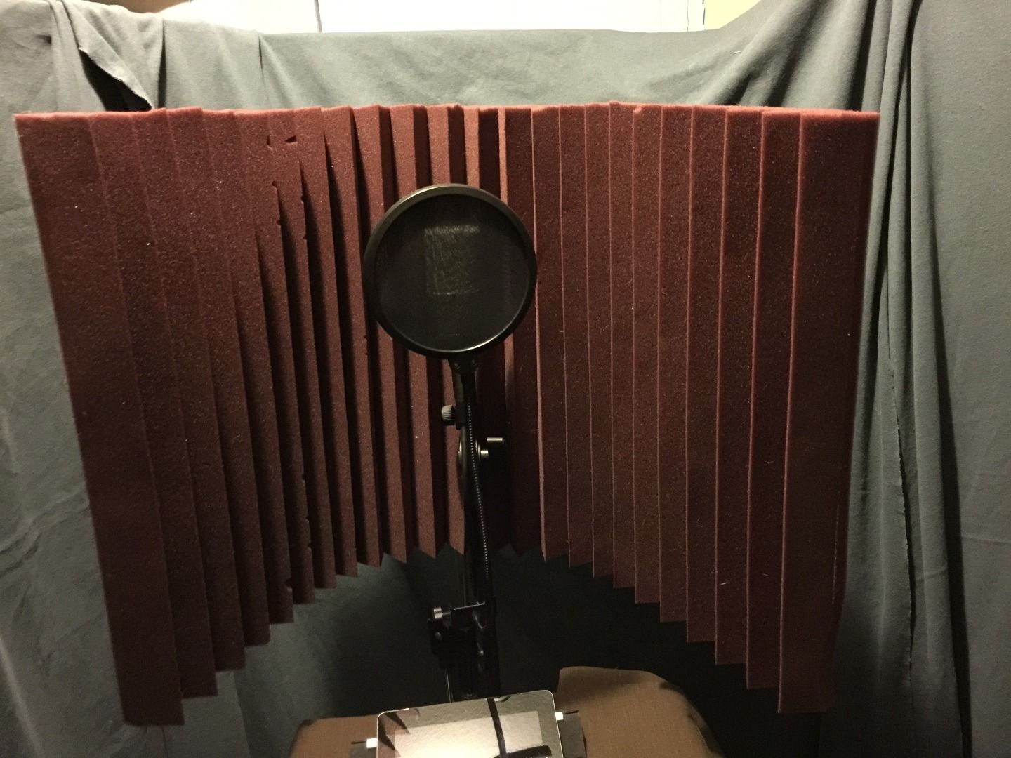 Vocal GOBO - Sound Dampener Shield - Vocal Booth - Vocal Box ...