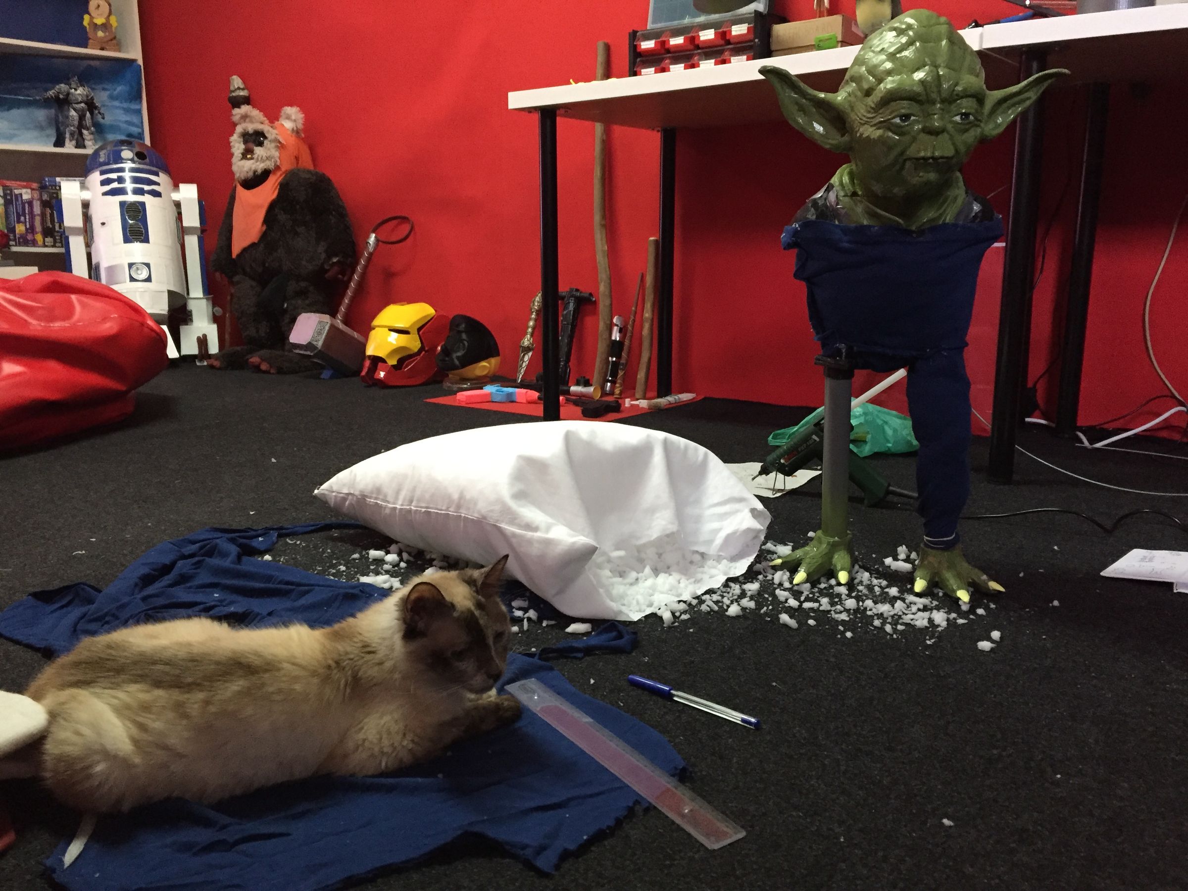 DIY Real Size Yoda : 11 Steps (with Pictures) - Instructables