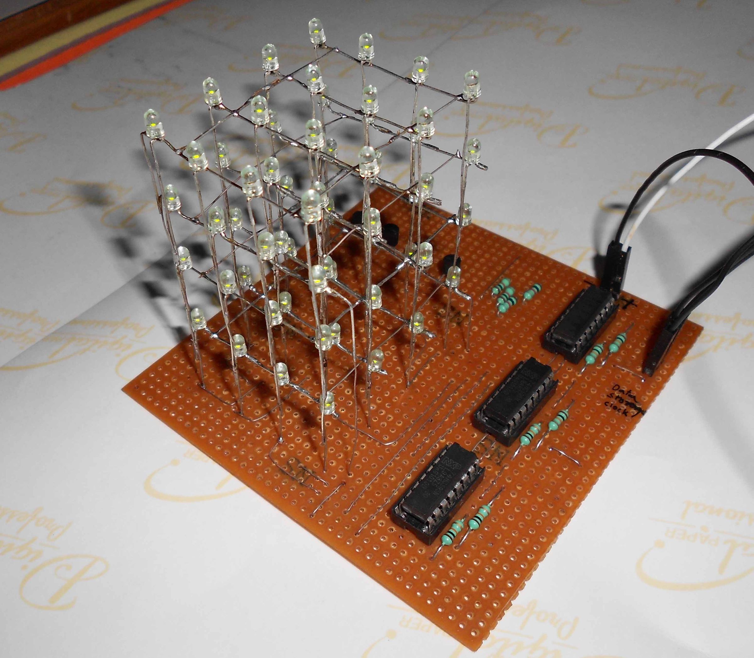 4x4x4 LED Cube, With MSP430, Using Only 3 Pins - Instructables