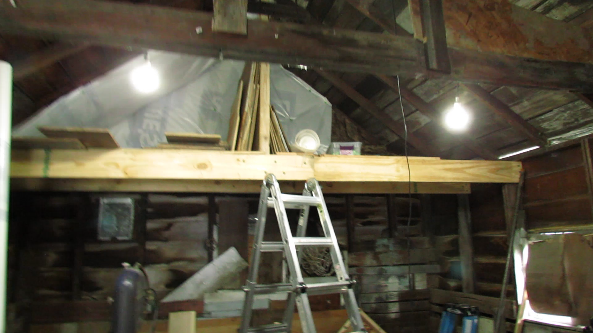 Installing CHEAP! Hanging LED Lights to Brighten a Work Space : 6 Steps ...