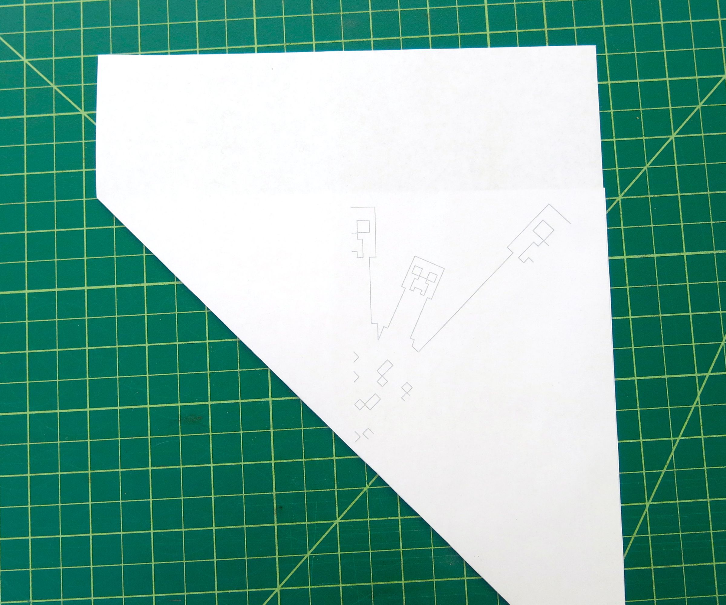 Minecraft Paper Snowflakes : 4 Steps (with Pictures) - Instructables