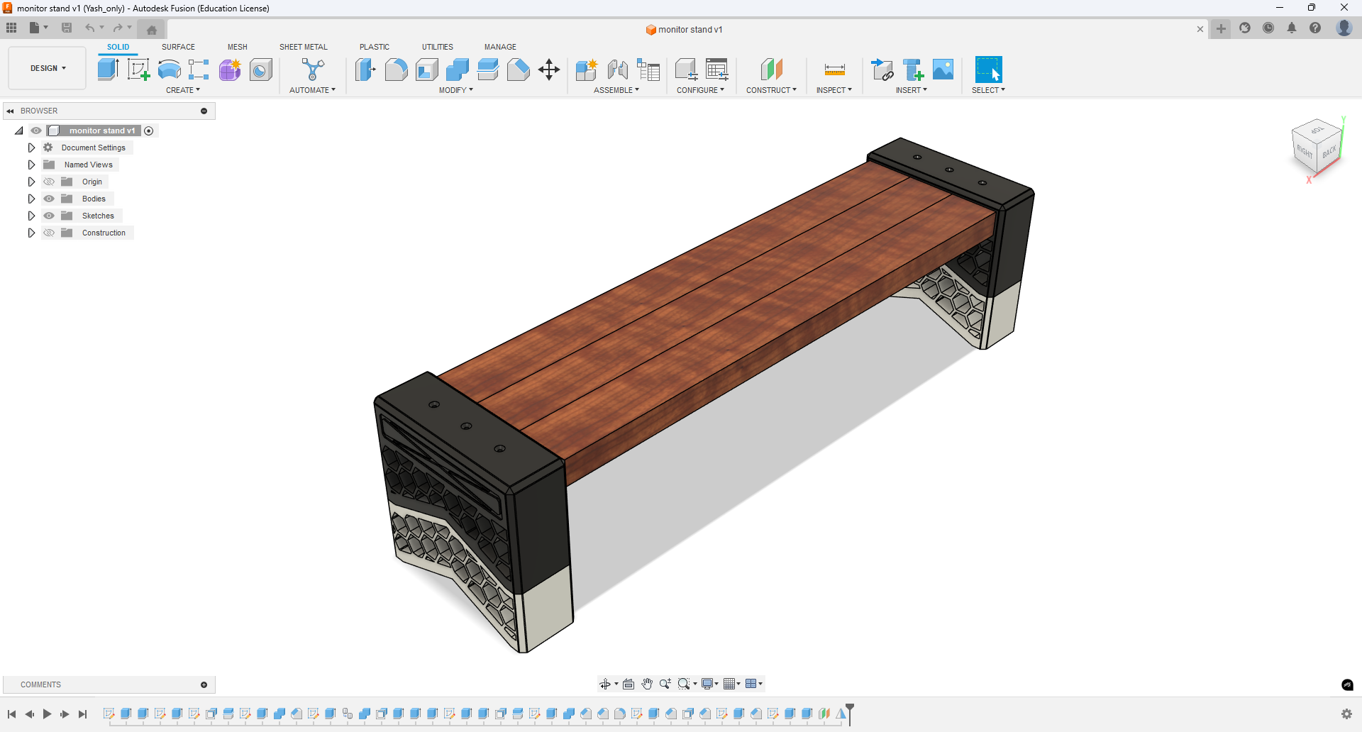 DIY 3D Printed Monitor Stand : 3 Steps - Instructables