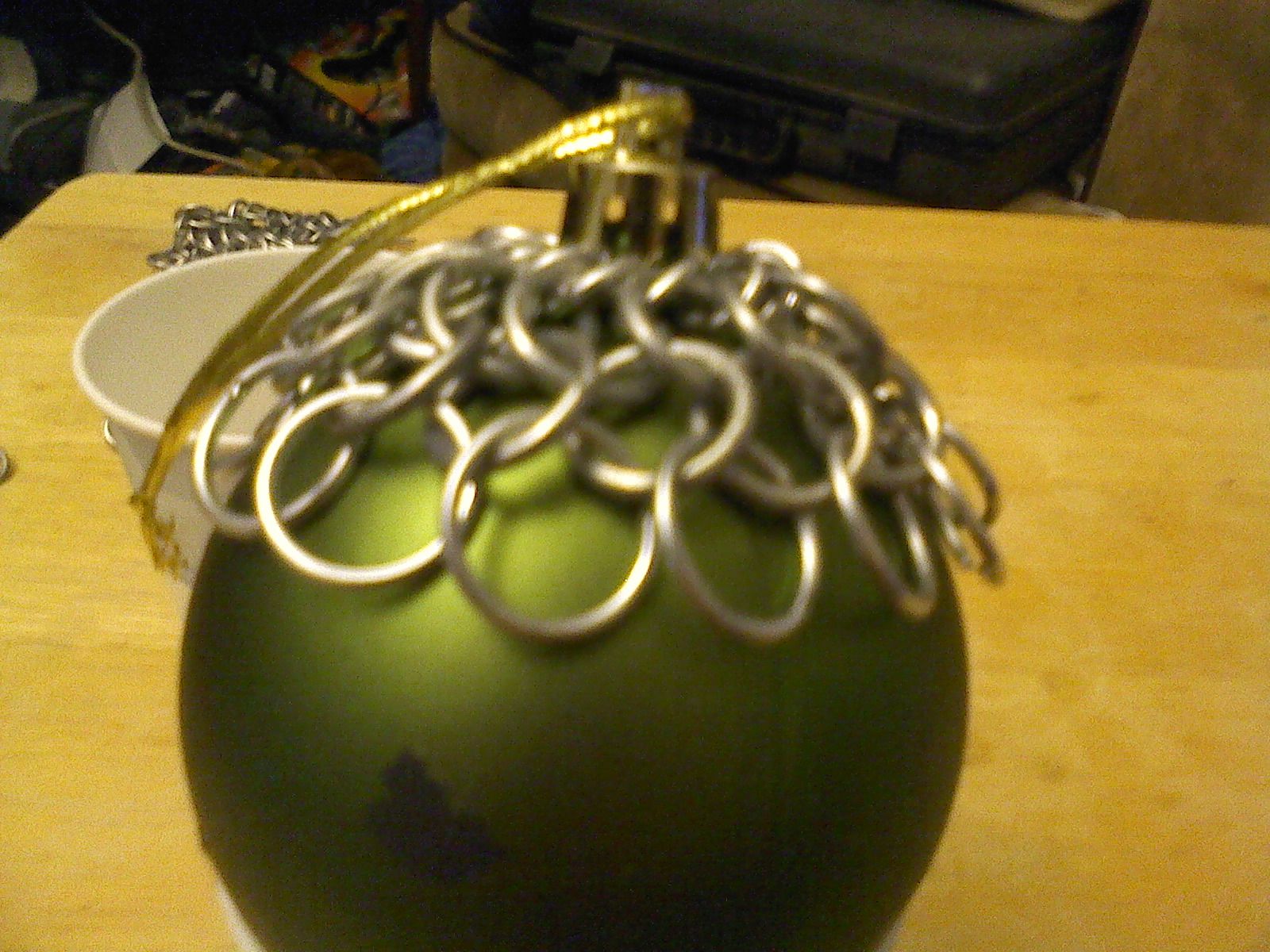 Chainmail Christmas Ornament : 6 Steps - Instructables