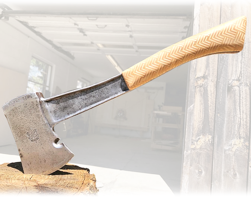 Patterned Plywood Hatchet Restoration : 16 Steps (with Pictures ...