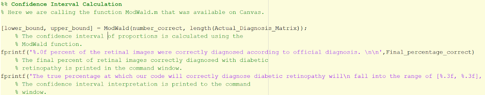Automated Diagnosis of Diabetic Retinopathy Via MATLAB : 33 Steps ...