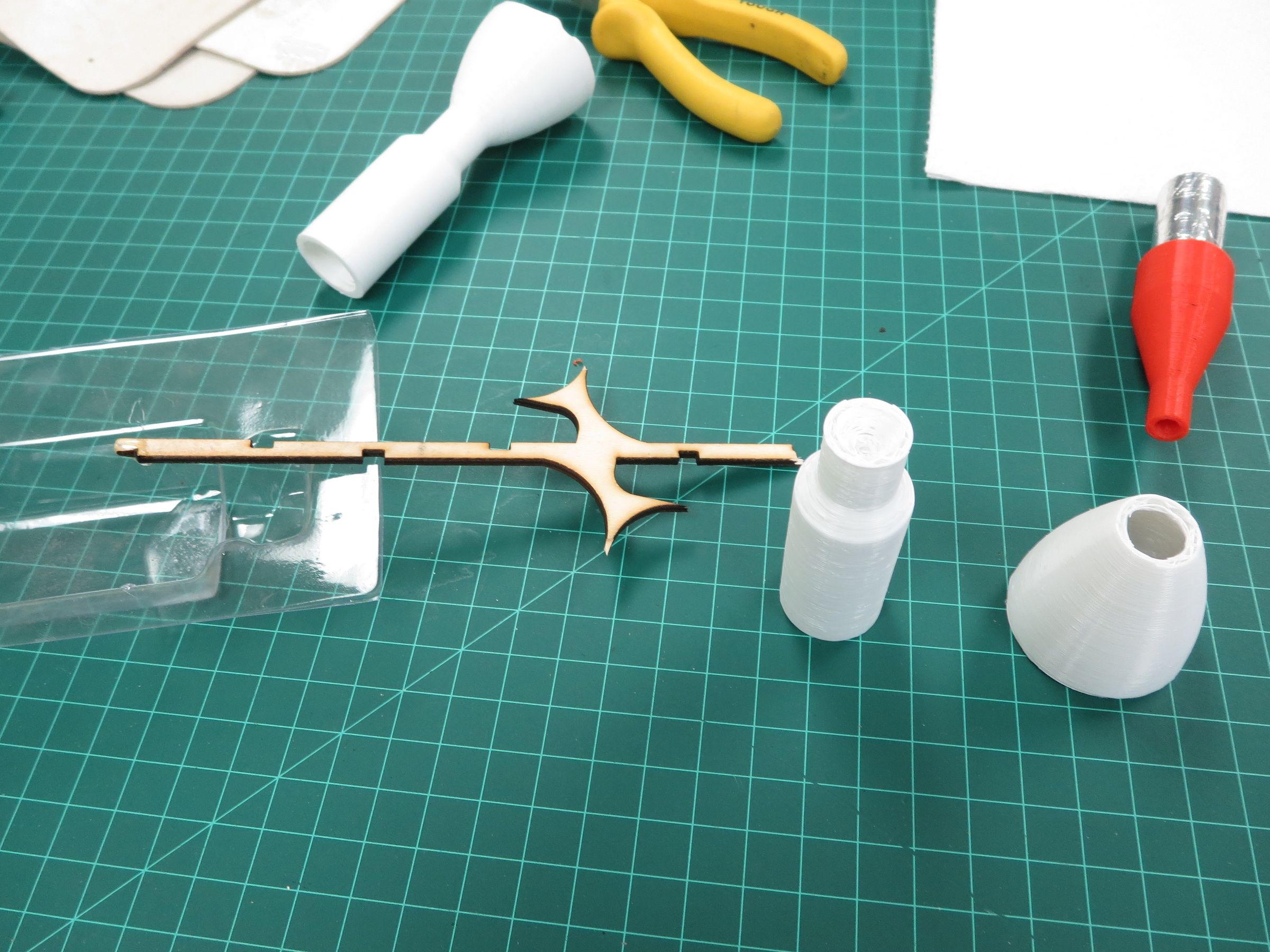 3D Printed PLA Hybrid Rocket With 3D Printed PLA Fuel : 11 Steps ...