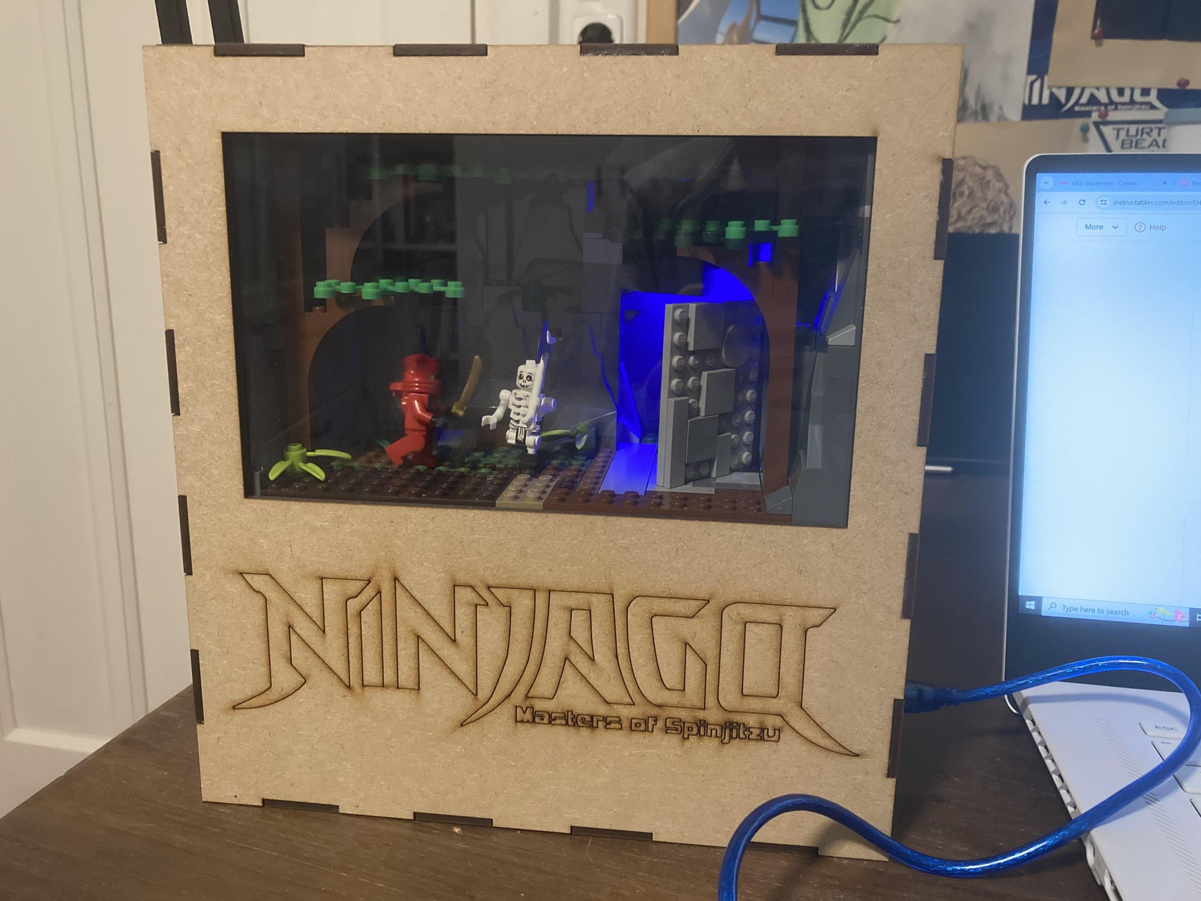 Animated LEGO Diorama Made With Arduino Uno : 10 Steps (with Pictures ...