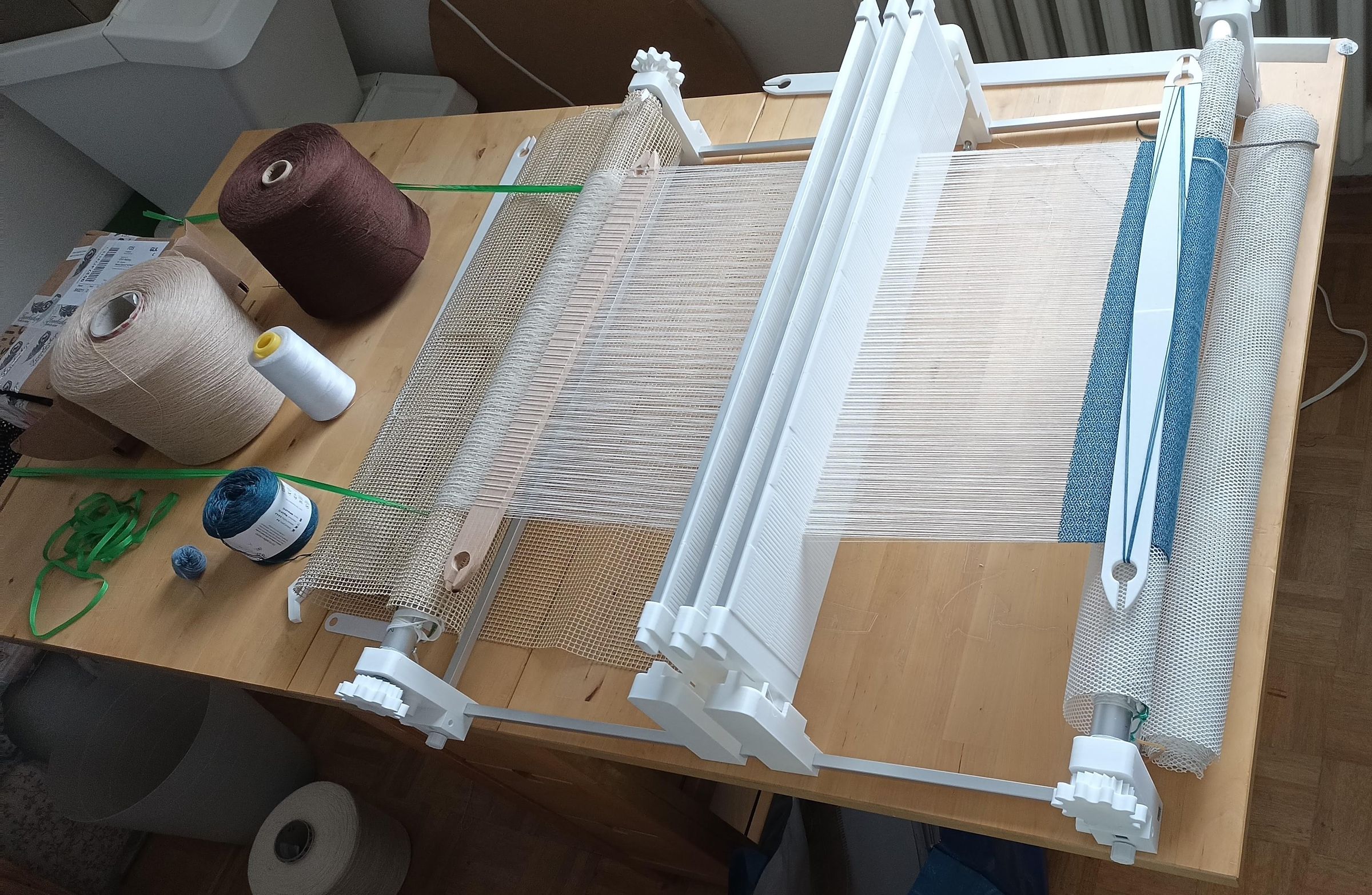 DF Loom: a Simple and Flexible Rigid Heddle Loom : 9 Steps (with ...