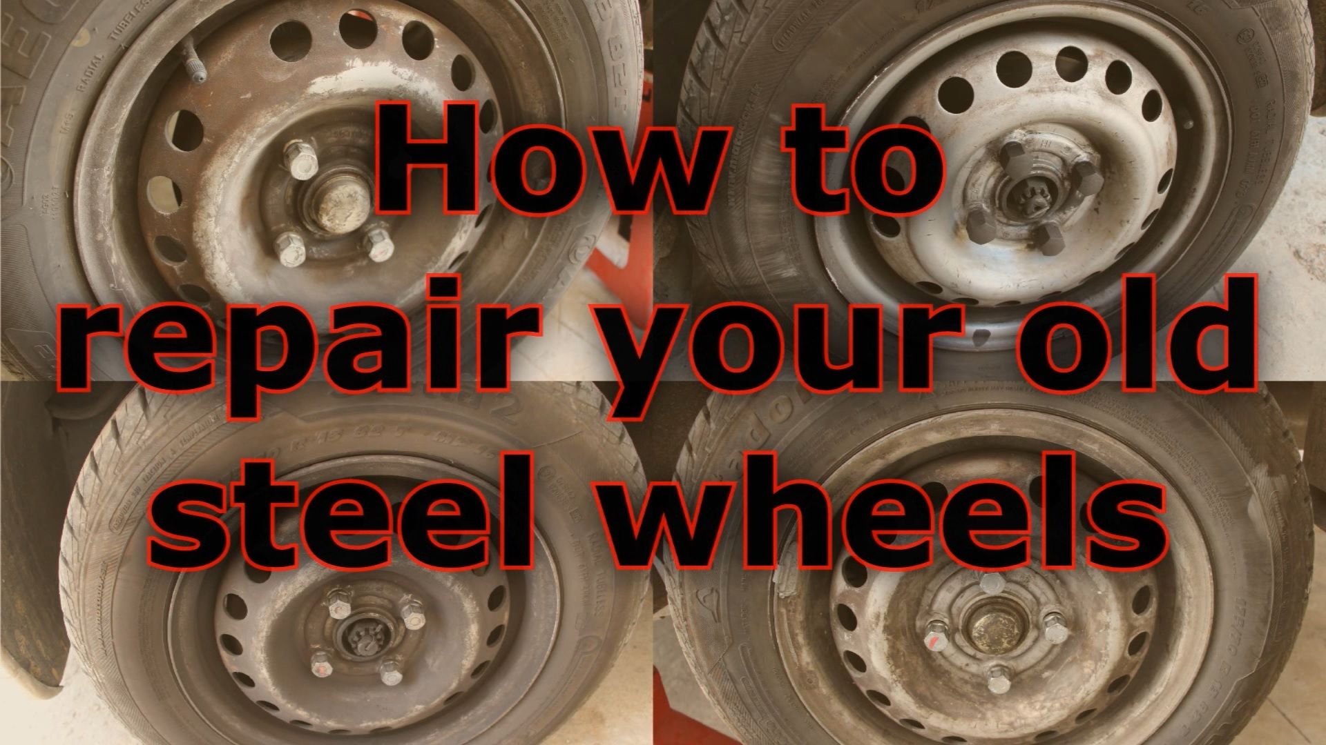 Renew Old Steel Wheels : 5 Steps (with Pictures) - Instructables