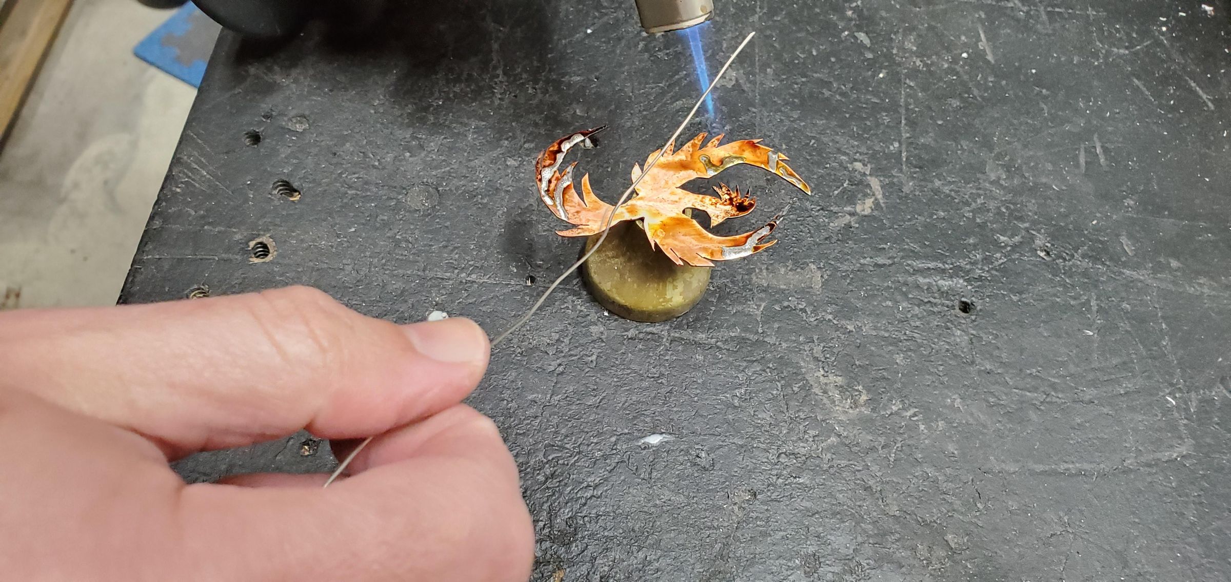 From Burst Copper Pipe to Phoenix Brooch a Tale of Rebirth : 15 Steps ...