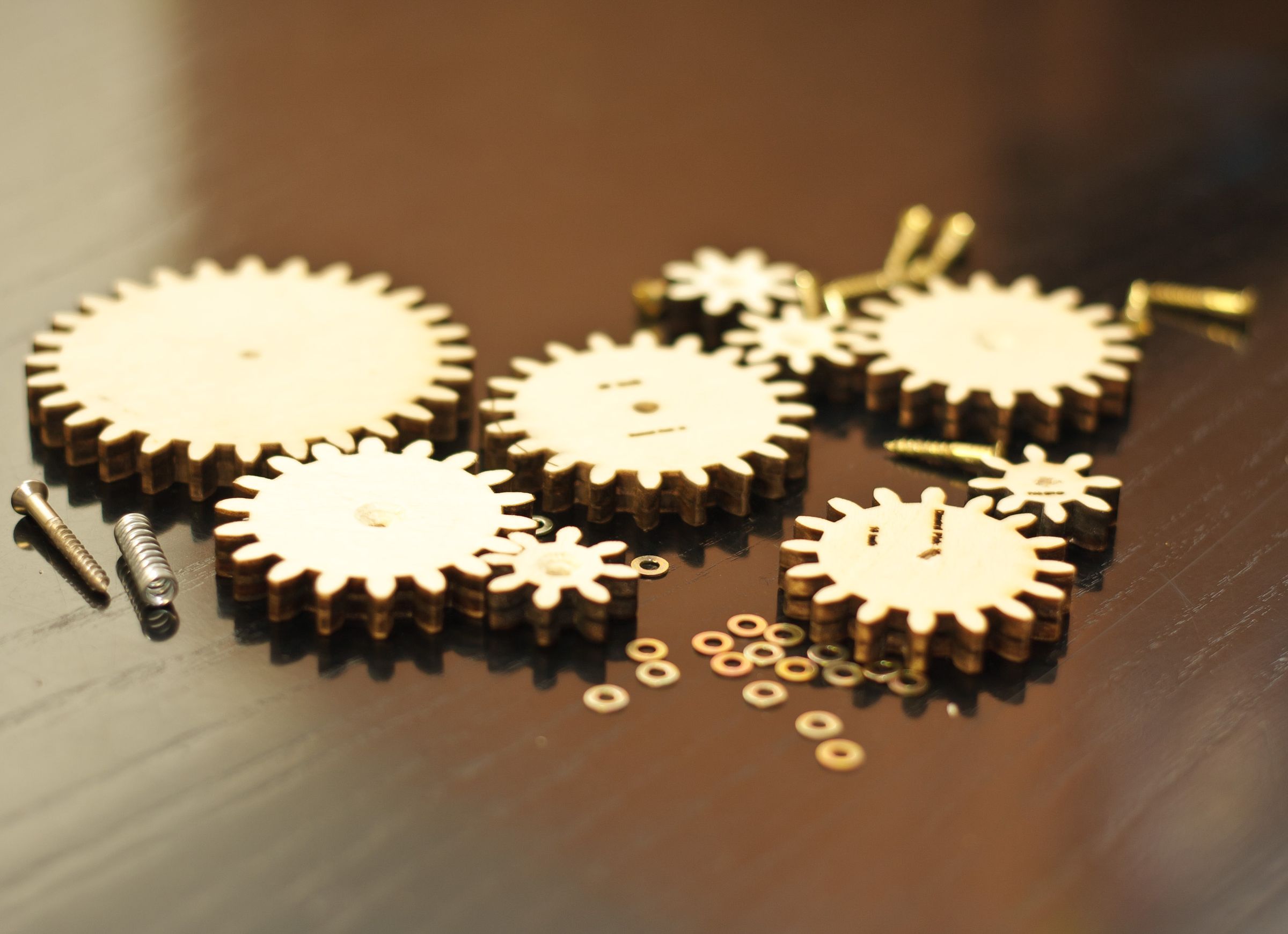 Wooden Gears Toy : 8 Steps (with Pictures) - Instructables