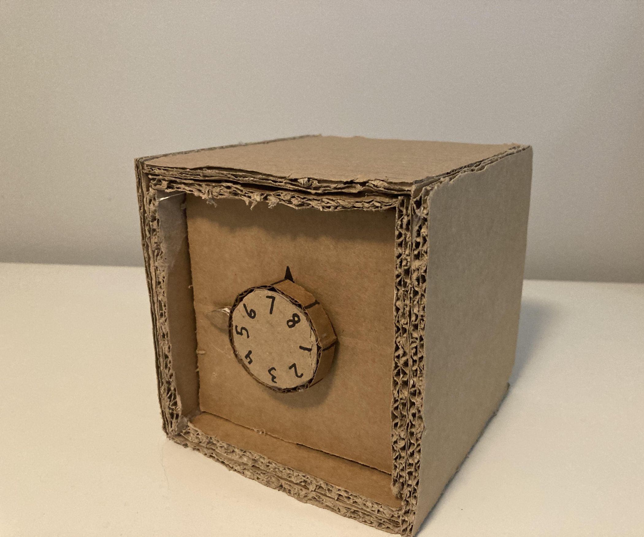 Cardboard Mini Combo Safe : 8 Steps (with Pictures) - Instructables