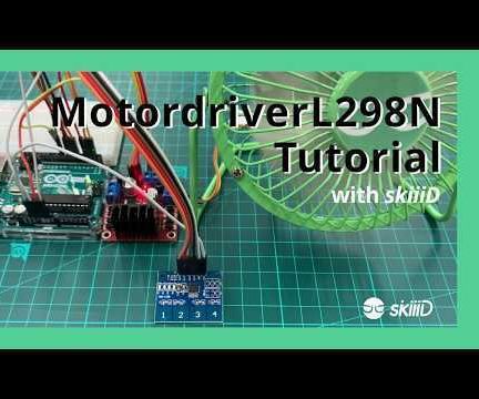 How to Use MotordriverL298N With SkiiiD : 9 Steps - Instructables