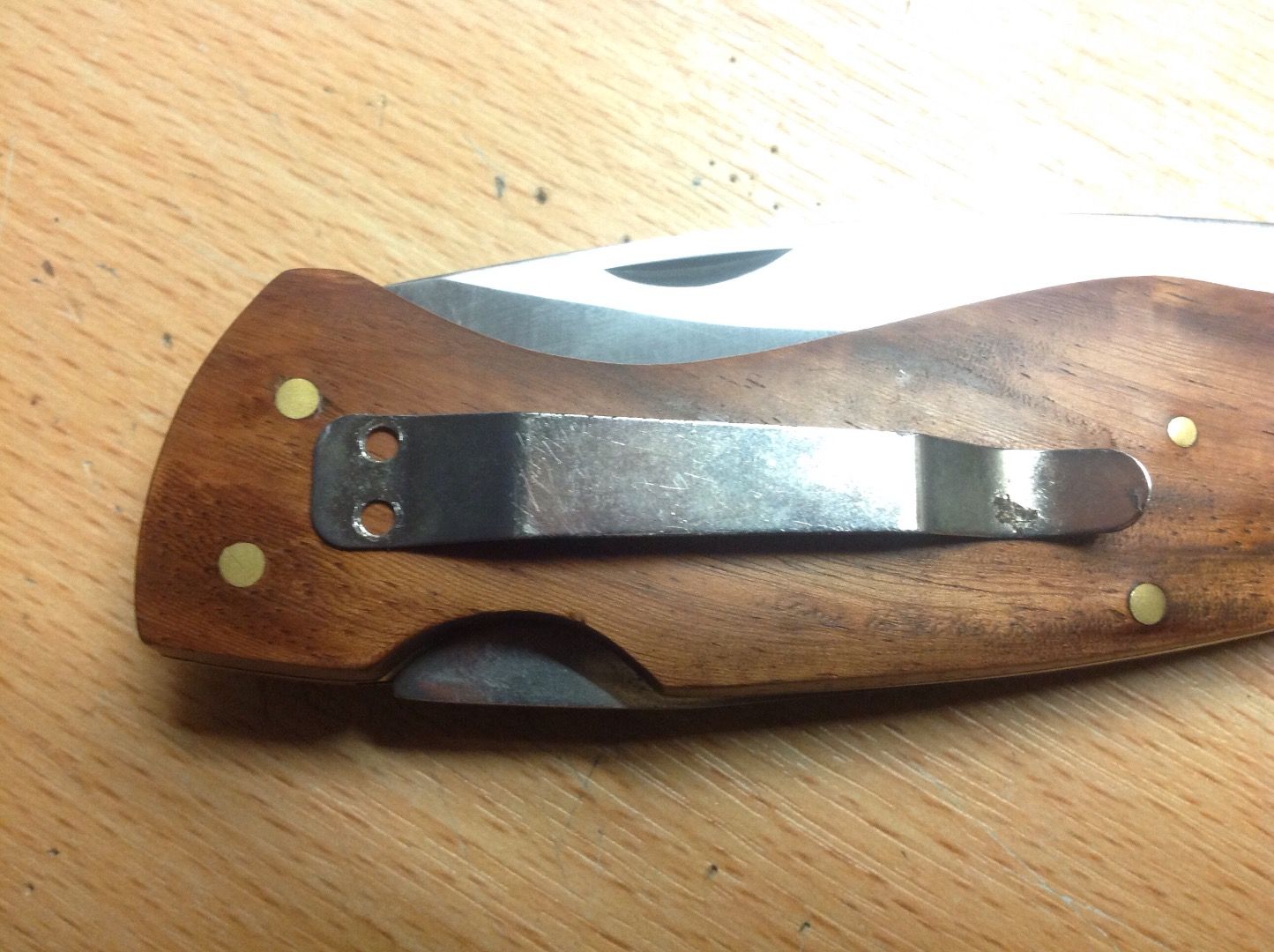How to Attach a Pocket Clip/belt Clip to a Knife : 5 Steps - Instructables