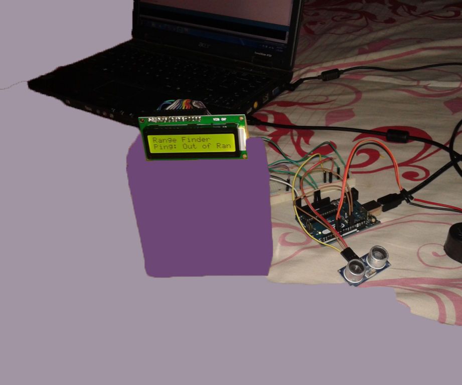 Arduino Distance Display and Alarm - Instructables