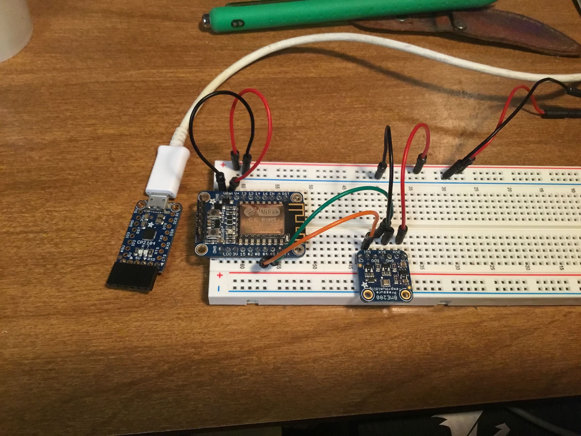 ESP8266 NodeMCU With BME280 Gauges & Chart : 5 Steps - Instructables