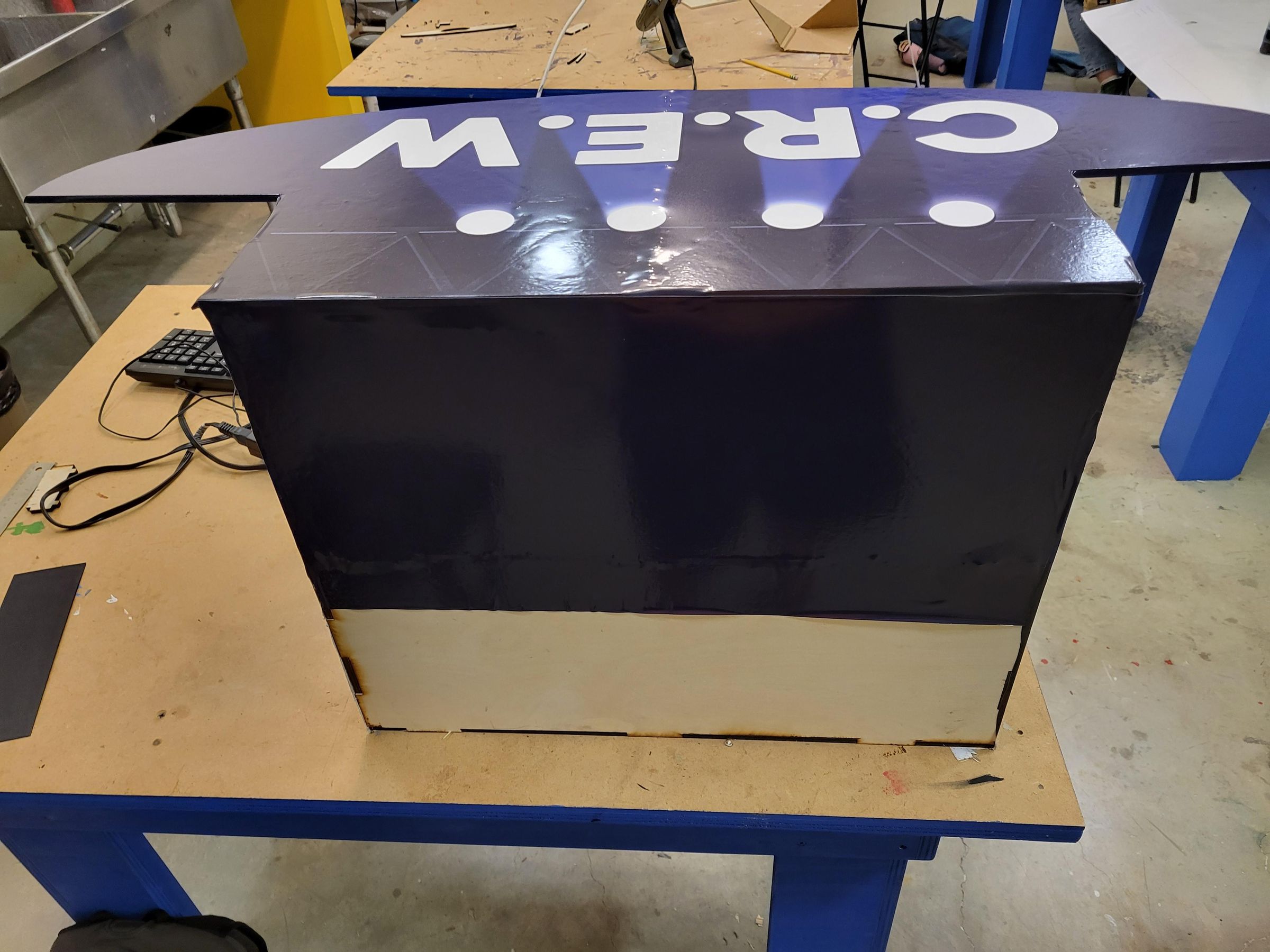 C.R.E.W Physical Arcade Cabinet : 5 Steps - Instructables