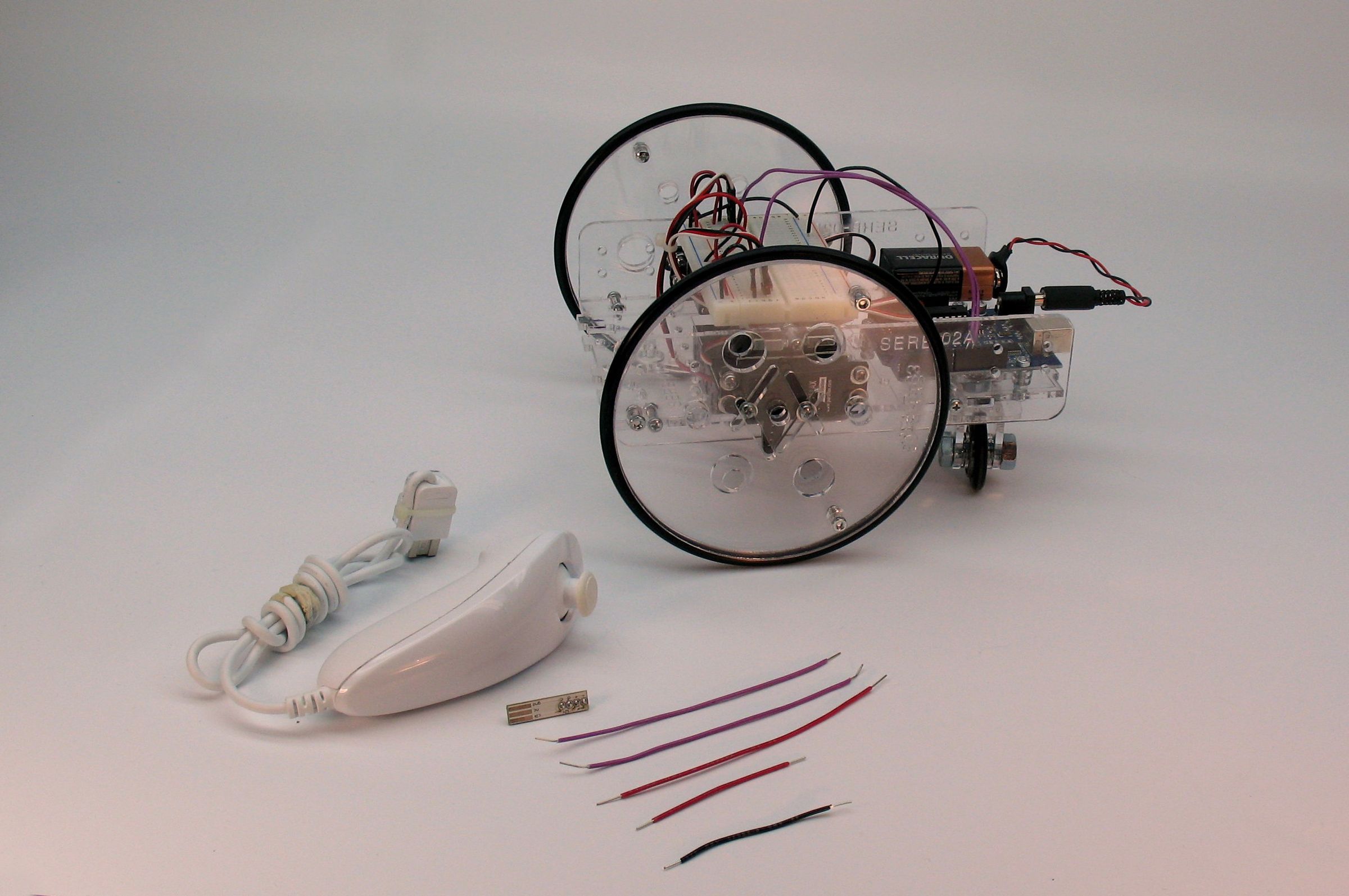 Control Your Robot Using a Wii Nunchuck (and an Arduino) : 4 Steps ...