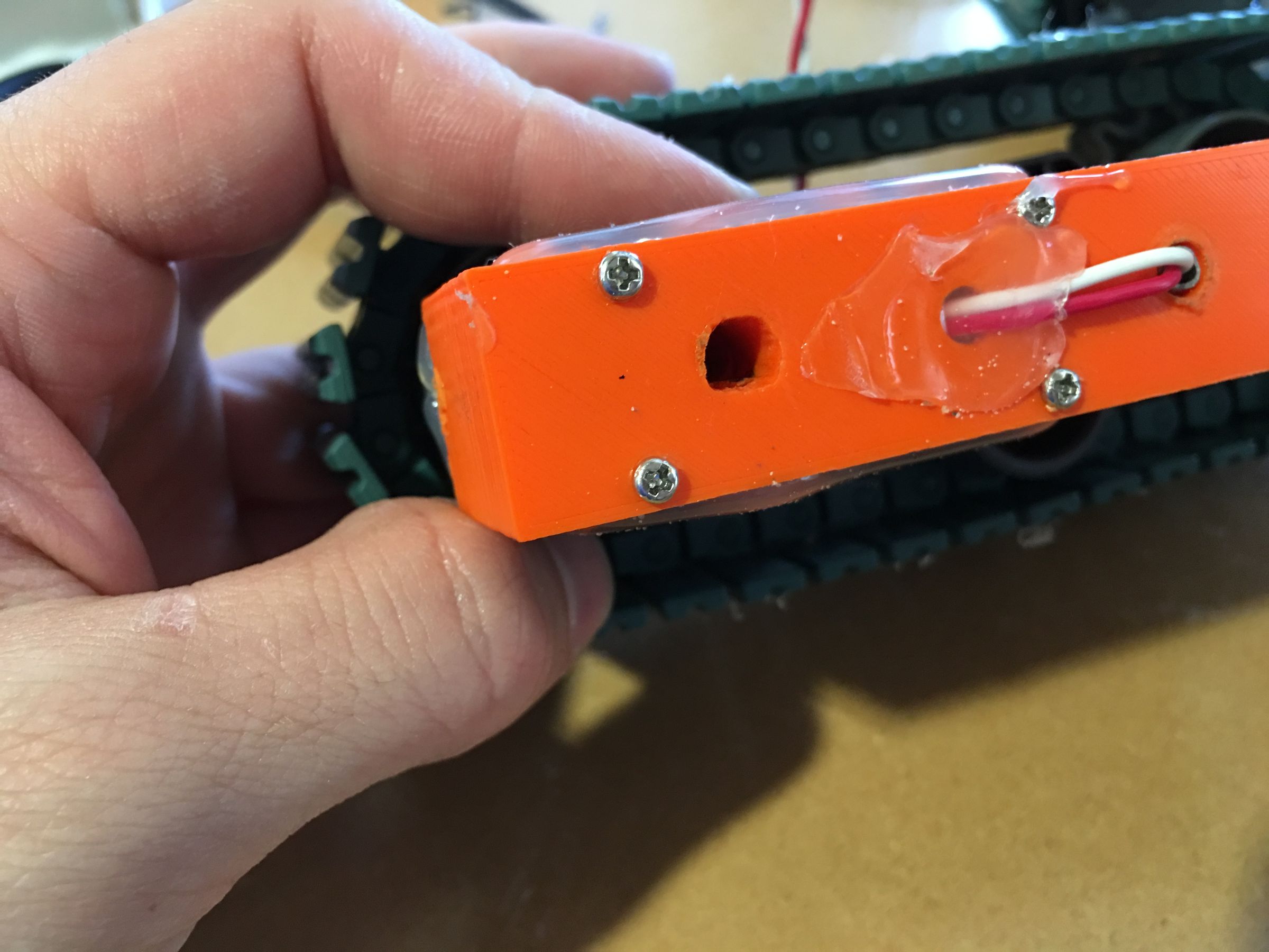 3D Printed Custom Vex Tank Tread System : 9 Steps (with Pictures ...