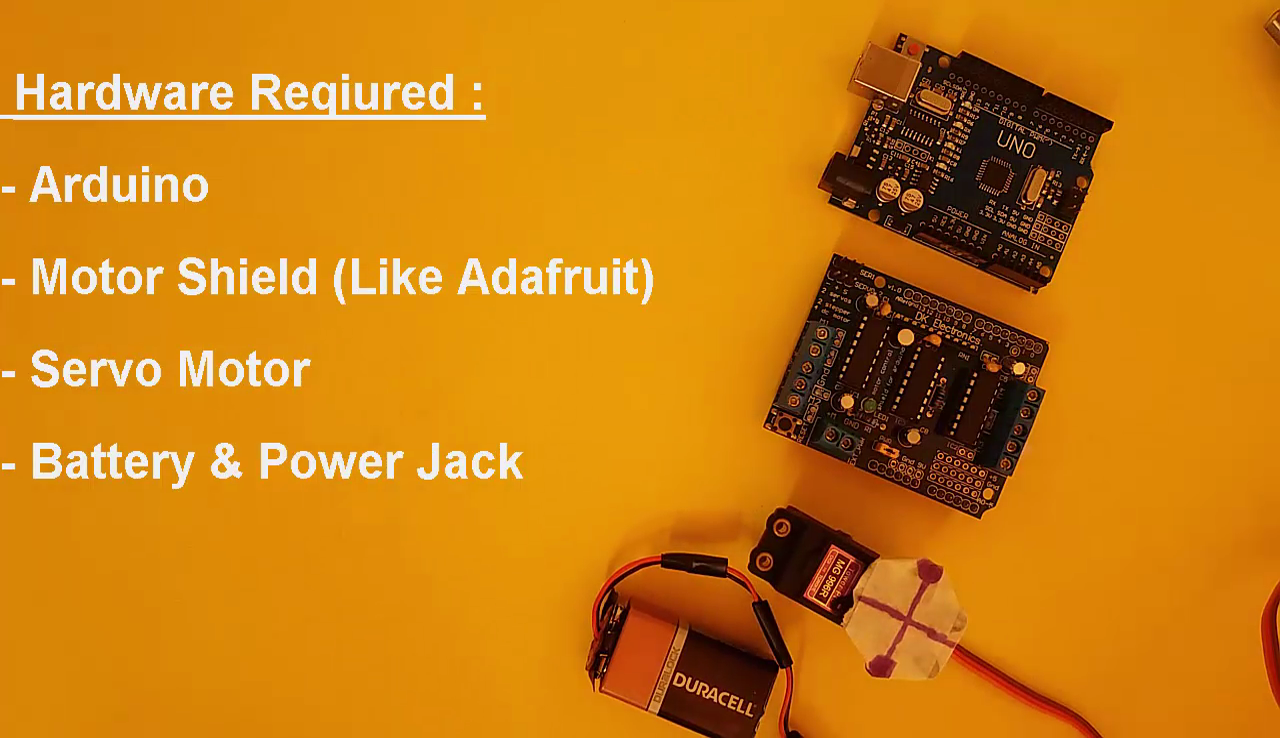 Arduino : How to Control Servo Motor With Motor Shield : 5 Steps (with ...