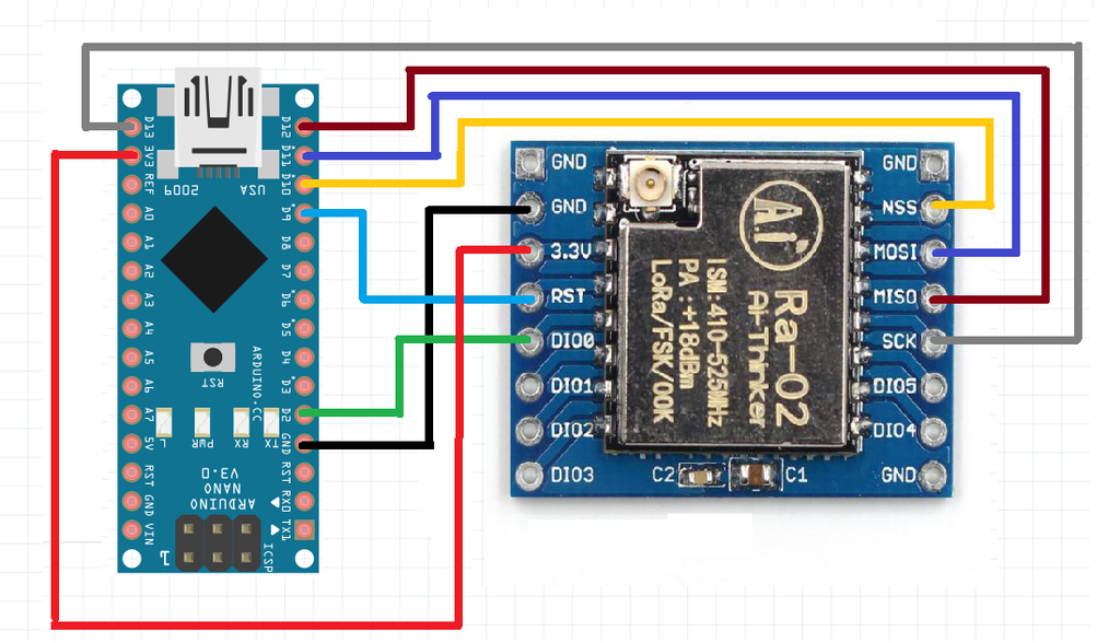 Interfacing Lora Module Sx1278 With Arduino Nano Diy