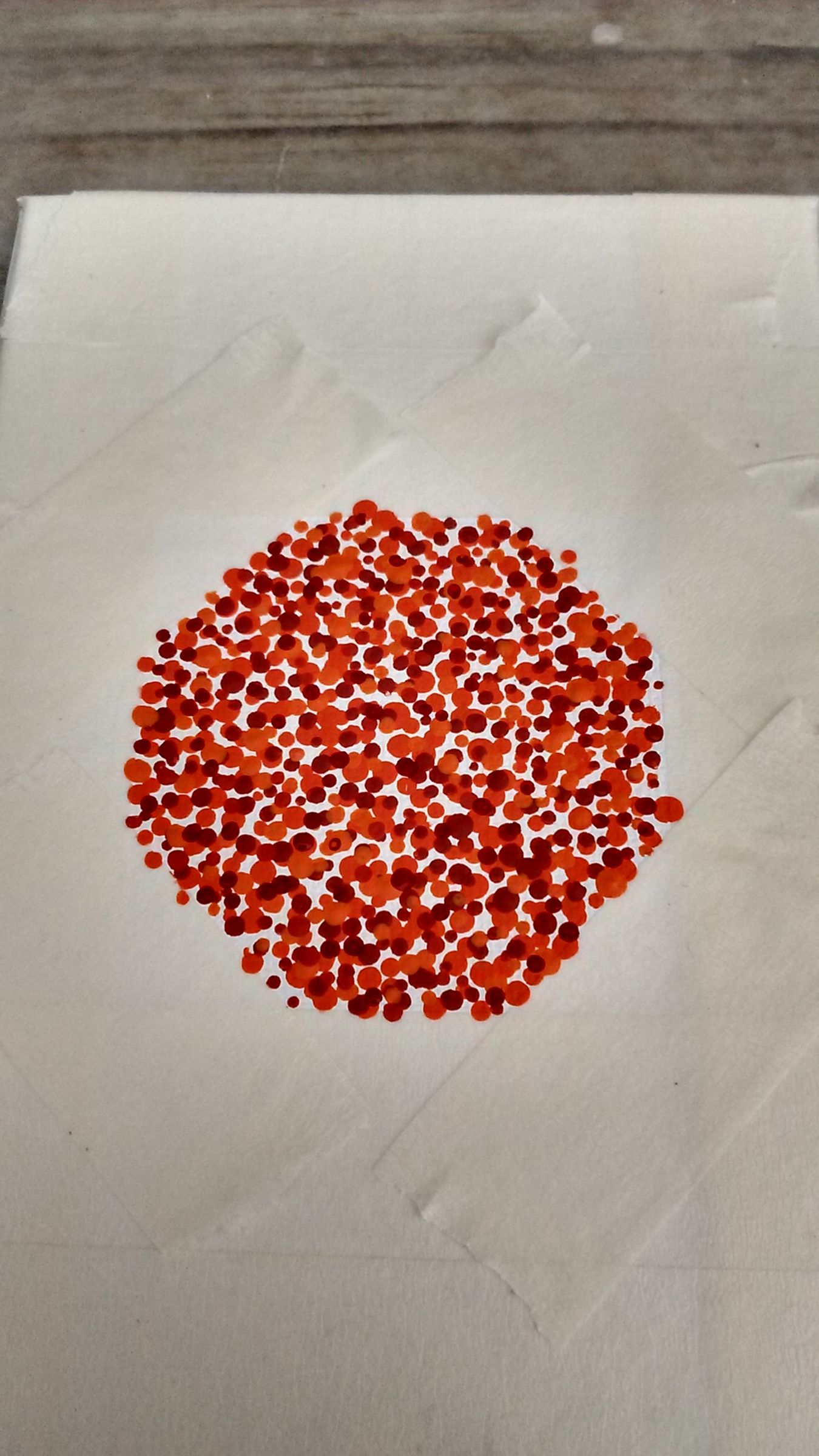 Pointillist Orange Octagon : 4 Steps (with Pictures) - Instructables