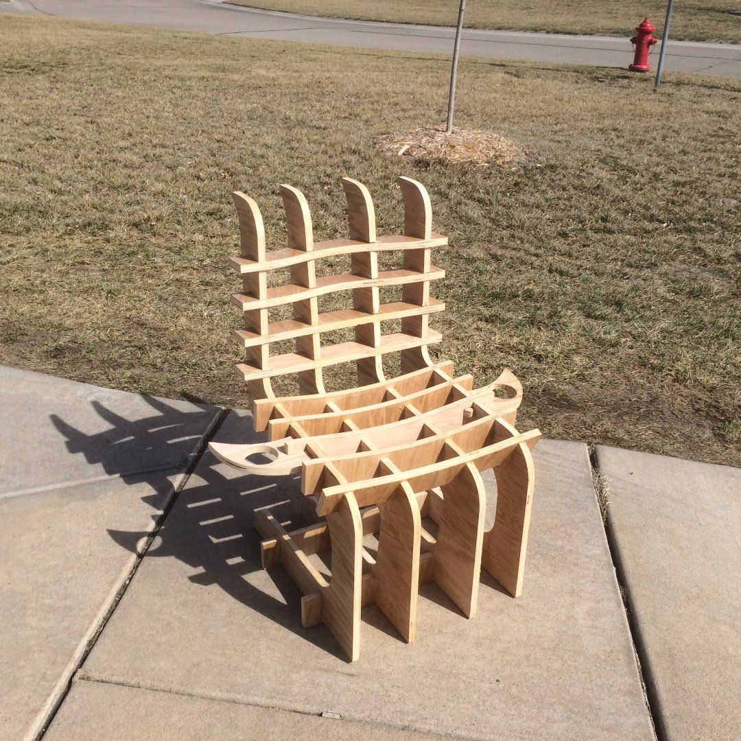 SHARKCHAIR: Modular Interlocking Furniture Design : 9 Steps (with ...