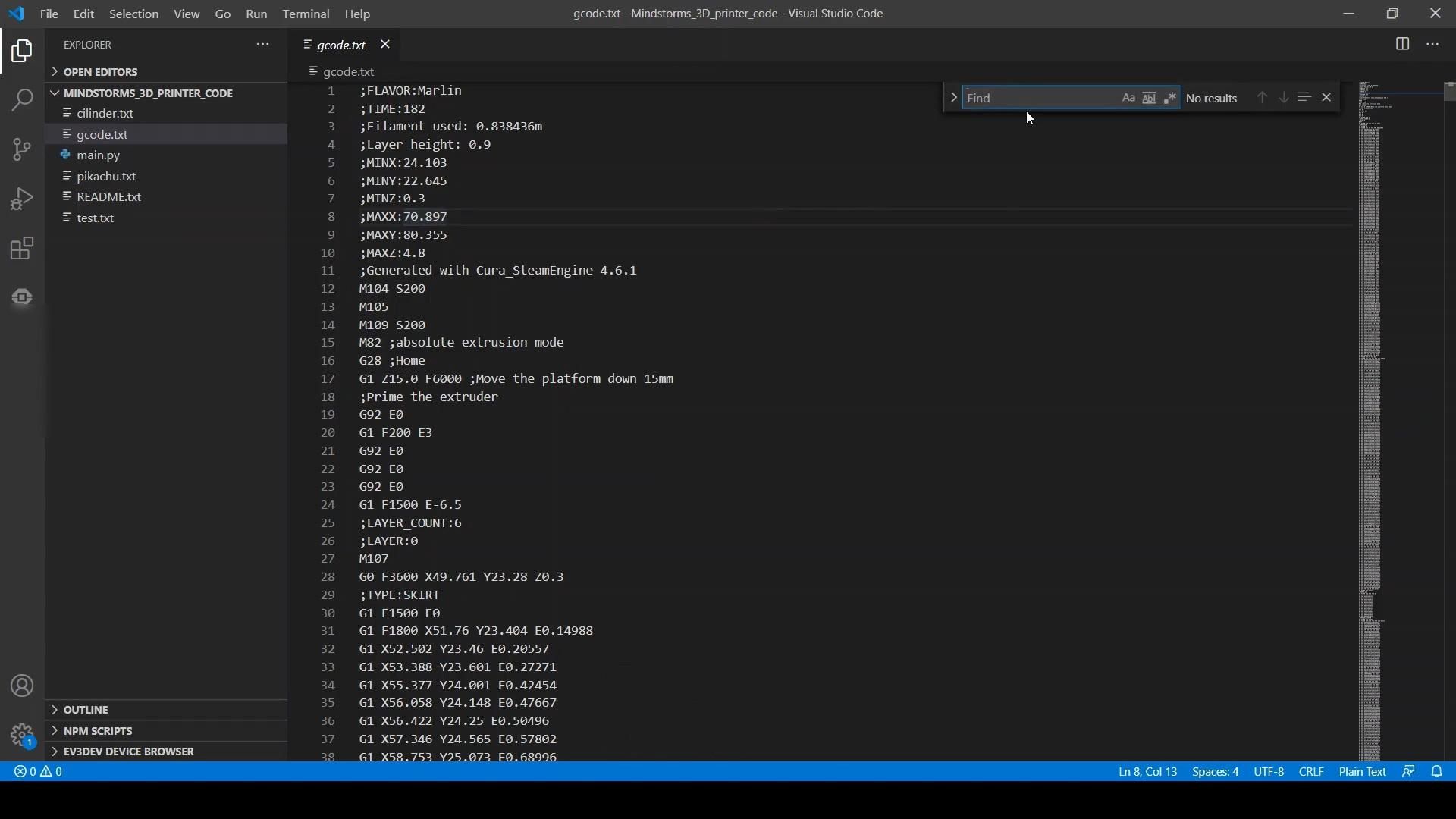 LEGO 3D Printer Using Gcode : 6 Steps - Instructables